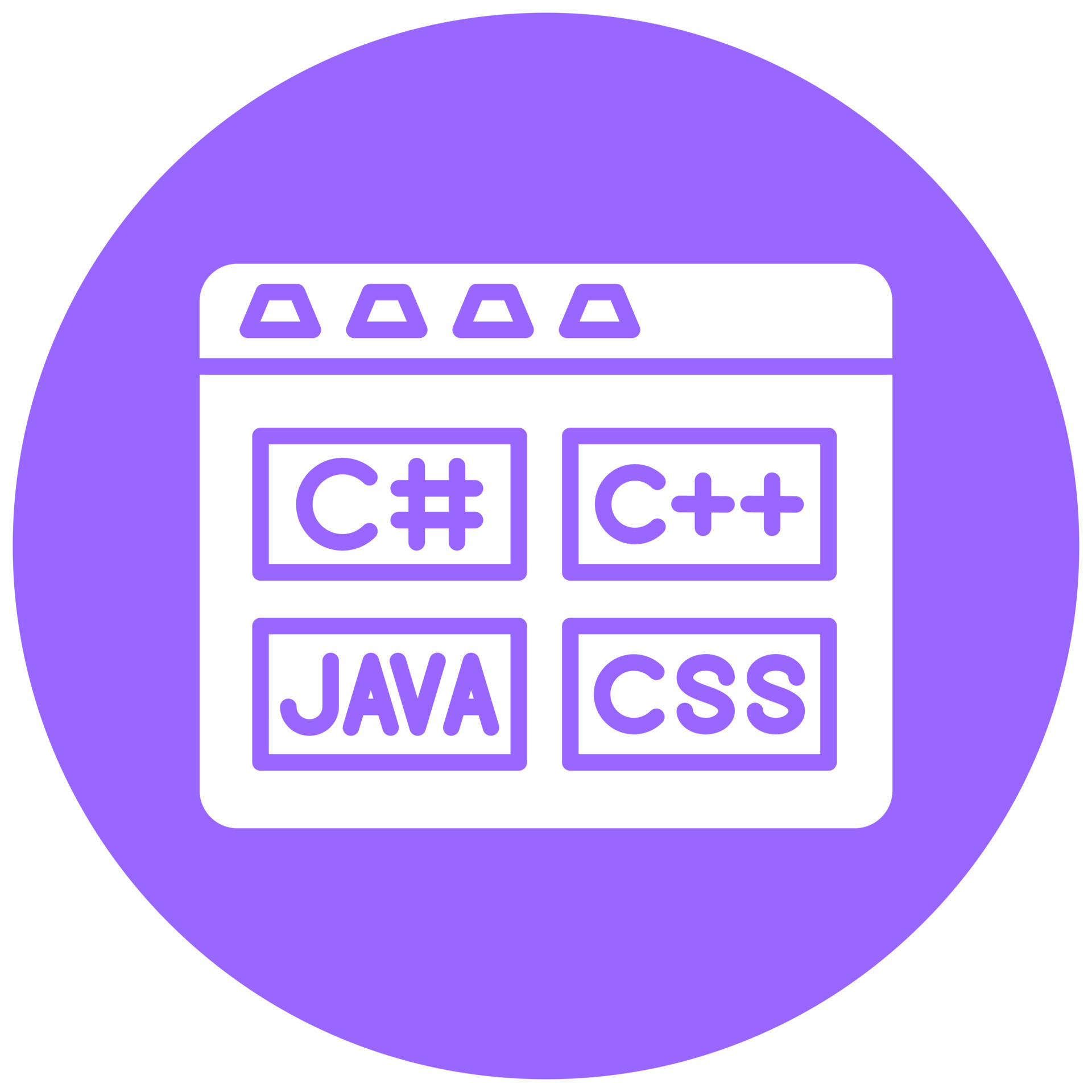 Vector Design Coding Language Vector Icon Style 22192955 Vector Art at ...