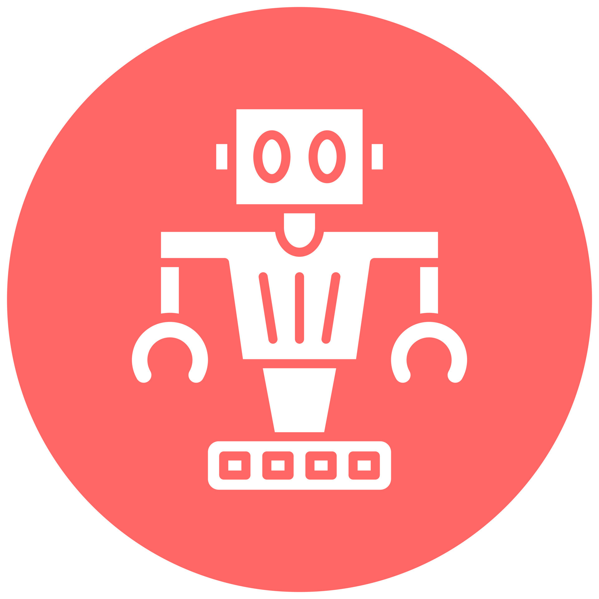 Vector Design Autonomous Robot Vector Icon Style 22193516 Vector Art at ...
