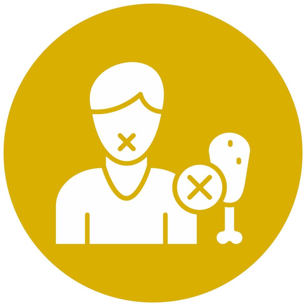 Anorexia Nervosa Vector Icon Style 22195000 Vector Art At Vecteezy