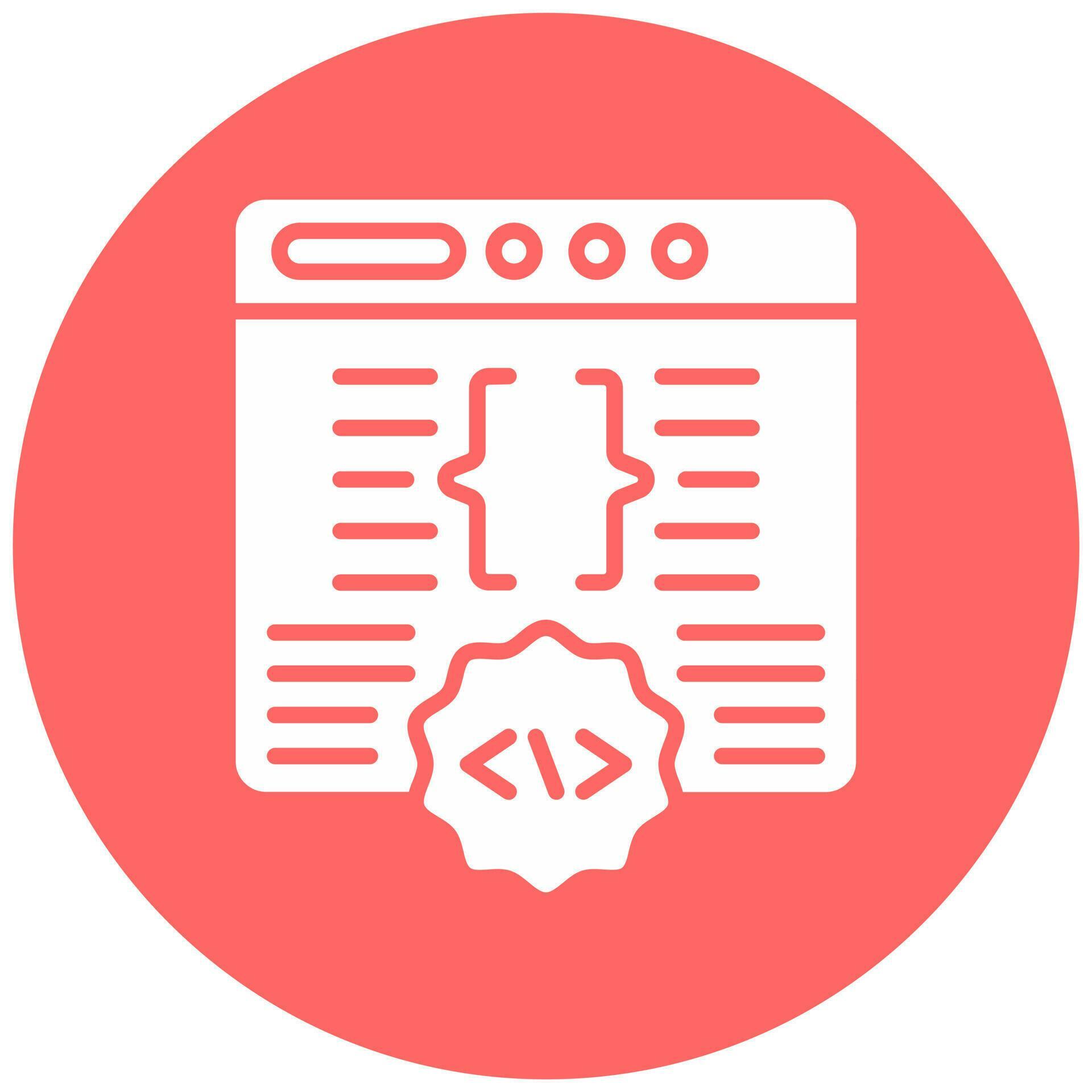 Code Free Development Vector Icon Style 22195518 Vector Art At Vecteezy