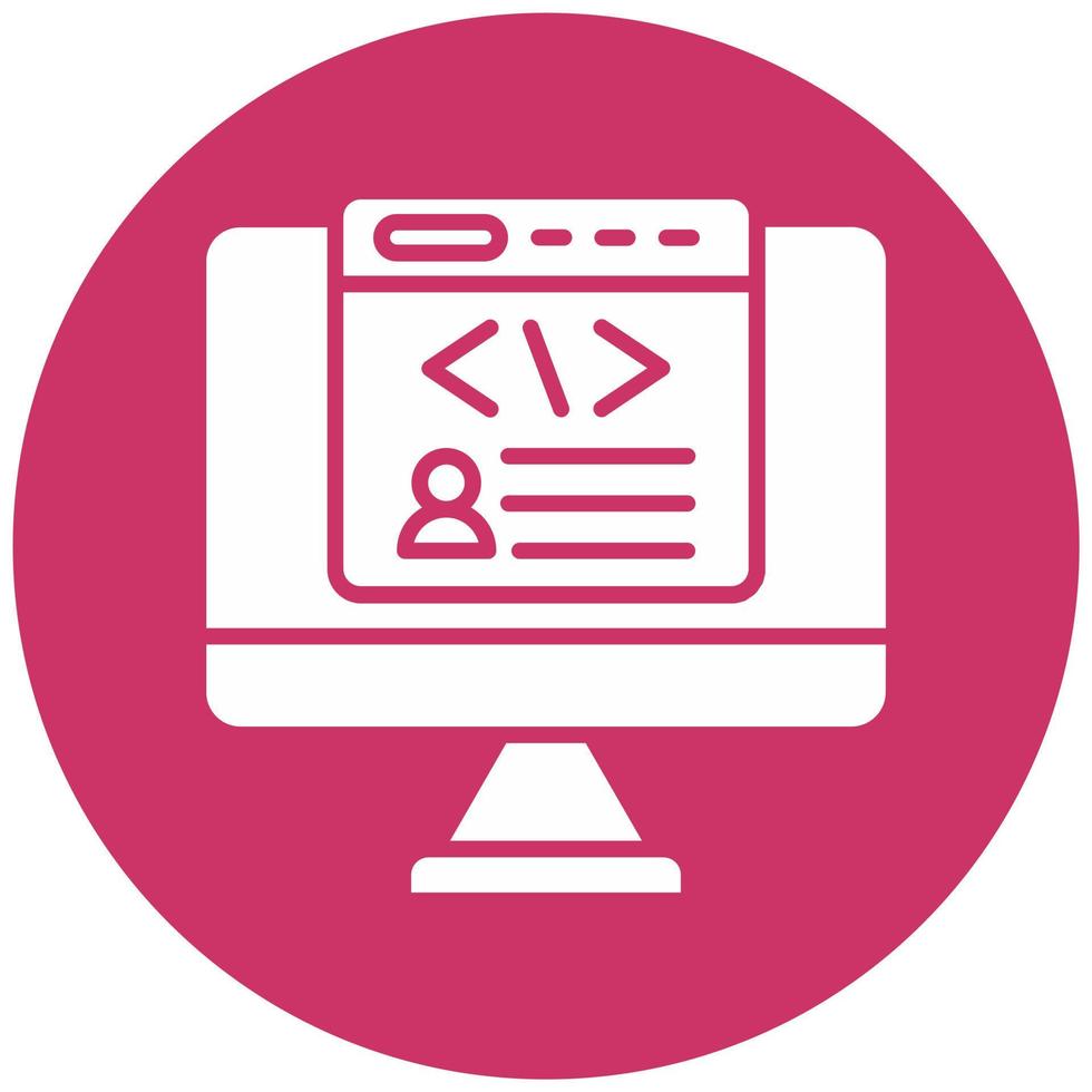 Front End Development Vector Icon Style 22195529 Vector Art at Vecteezy