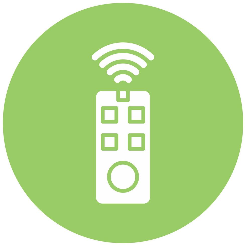 Smart Remote Control Vector Icon Style 22199179 Vector Art At Vecteezy