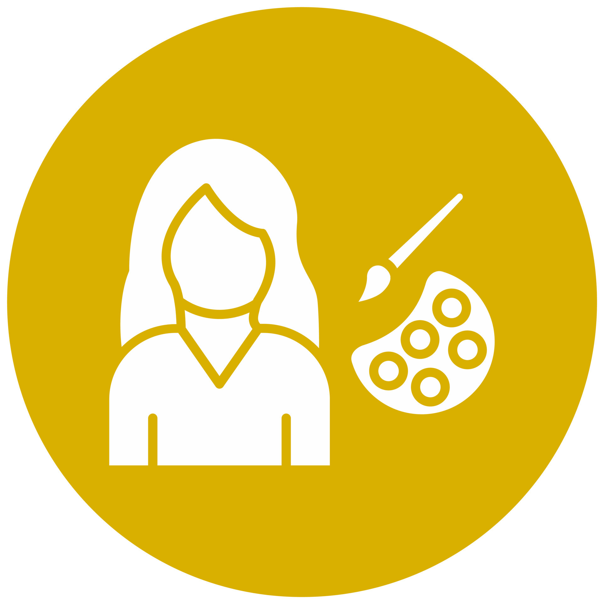 Artist Female Vector Icon Style 22200551 Vector Art At Vecteezy