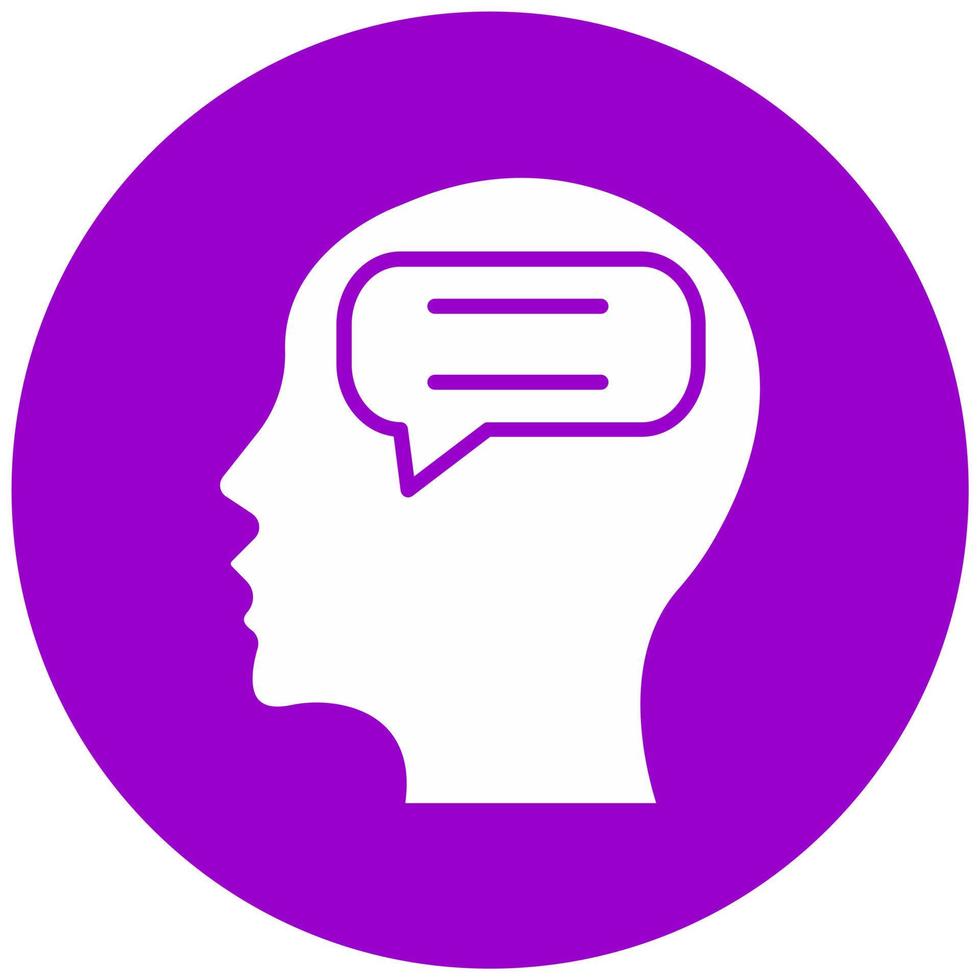 Inner Dialogue Vector Icon Style 22201067 Vector Art at Vecteezy Inner Dialogue Vector Icon Style 22201067 Vector Art at Vecteezy