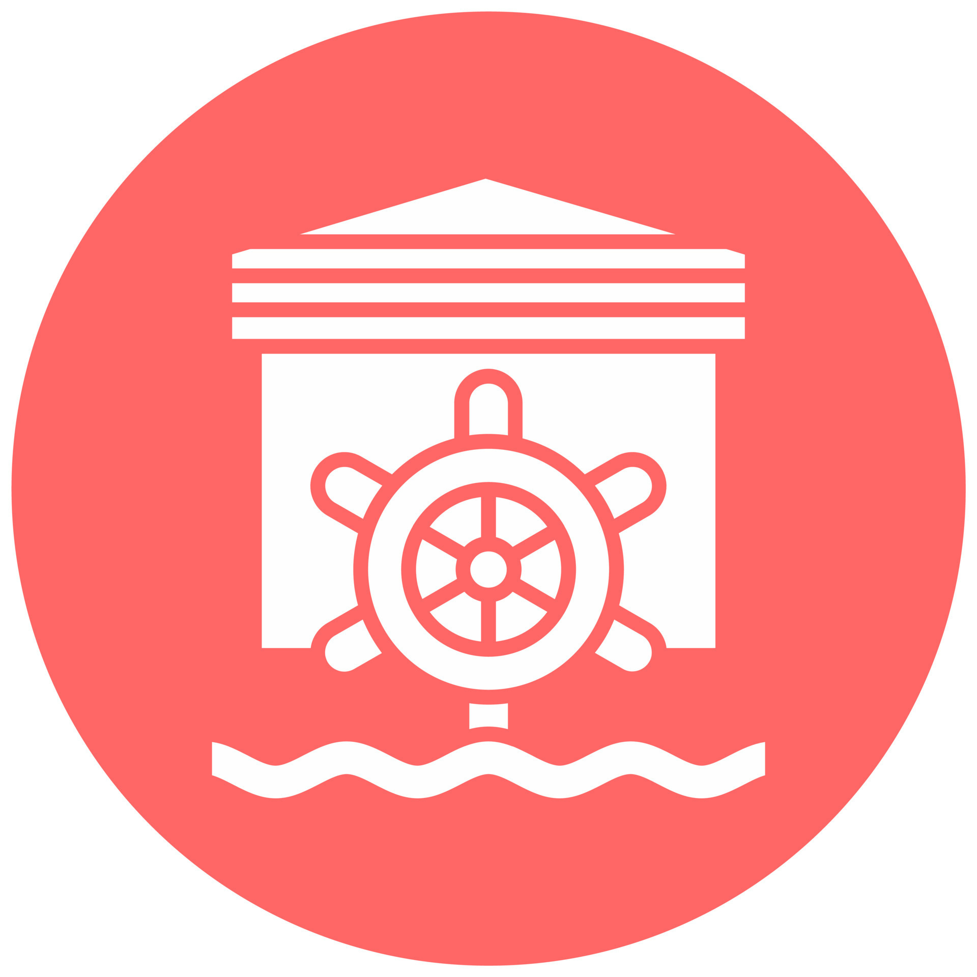 Water Mill Vector Icon Style 22201226 Vector Art At Vecteezy