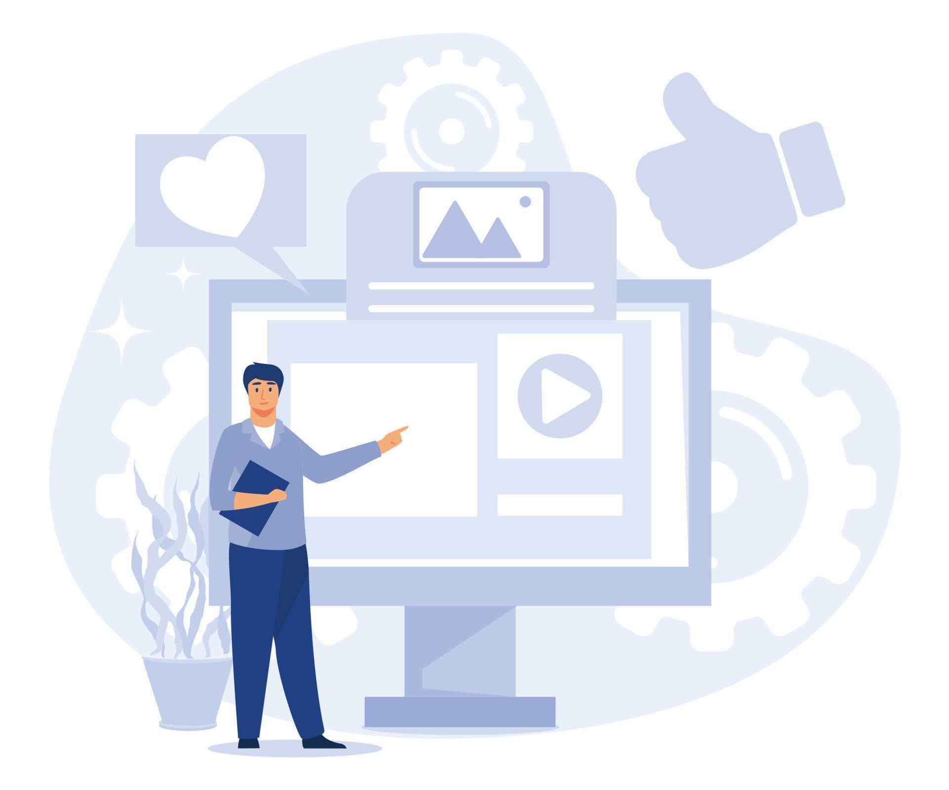 Content aggregator concept, Aggregator software, best media content in ...