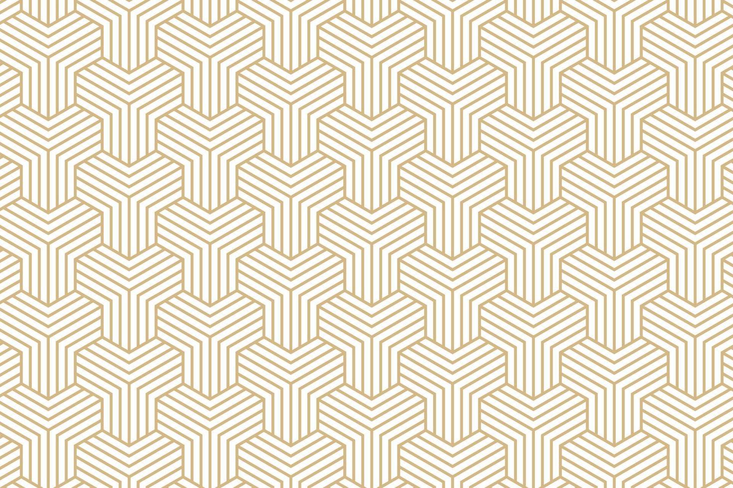 beautiful abstract pattern in Aztec gold color 22207202 Vector Art at ...