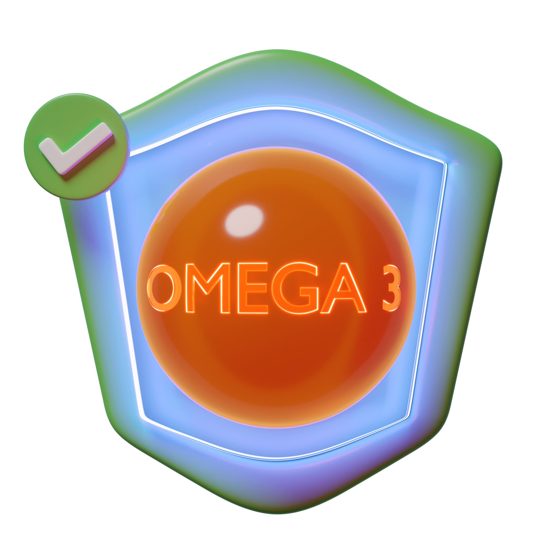 Free The Vitamins Your Body Needs Concept 3d Protect Your Health With Omega 3 Fatty Acids