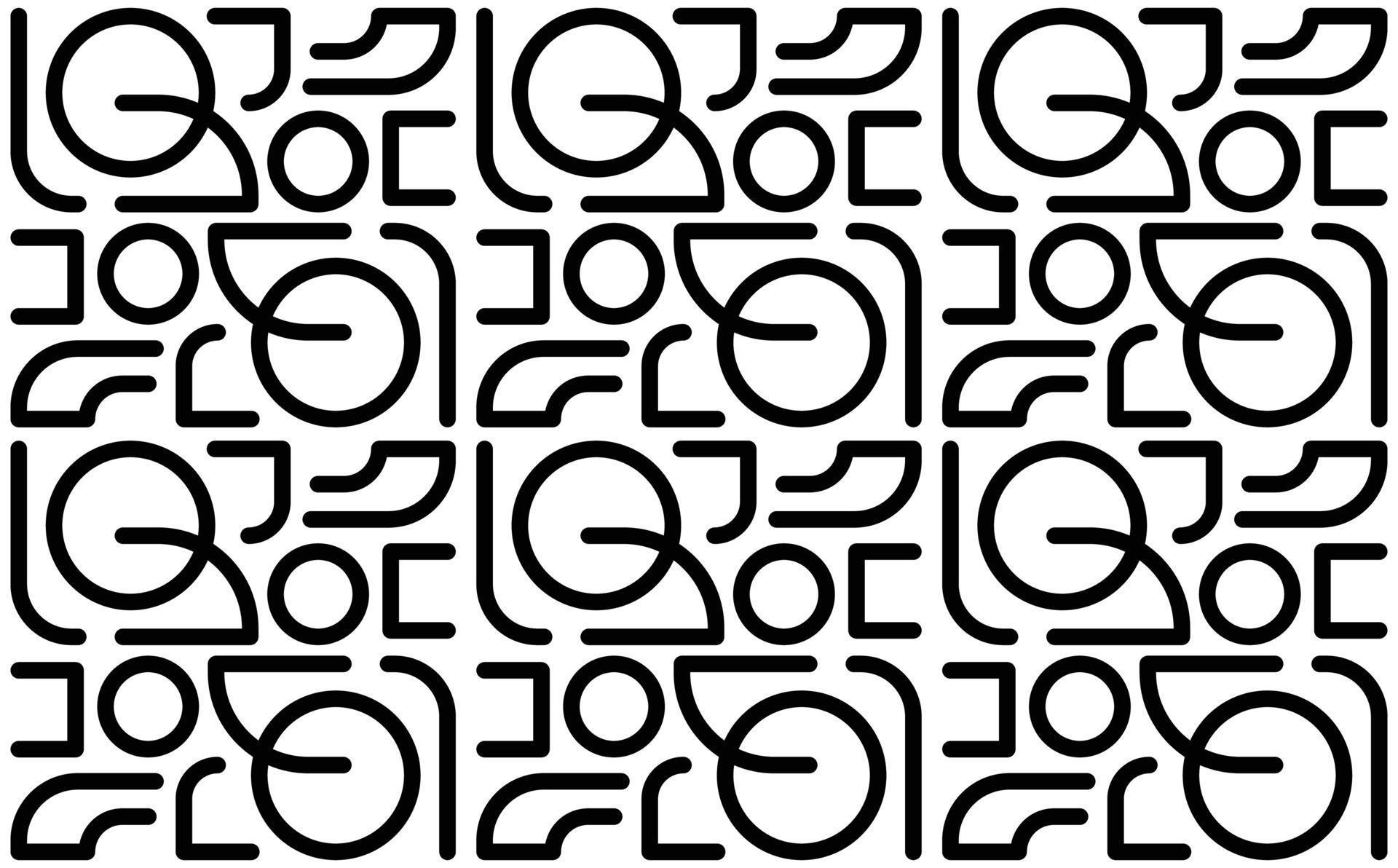 Artistic random lines pattern. Black and white seamless pattern ...