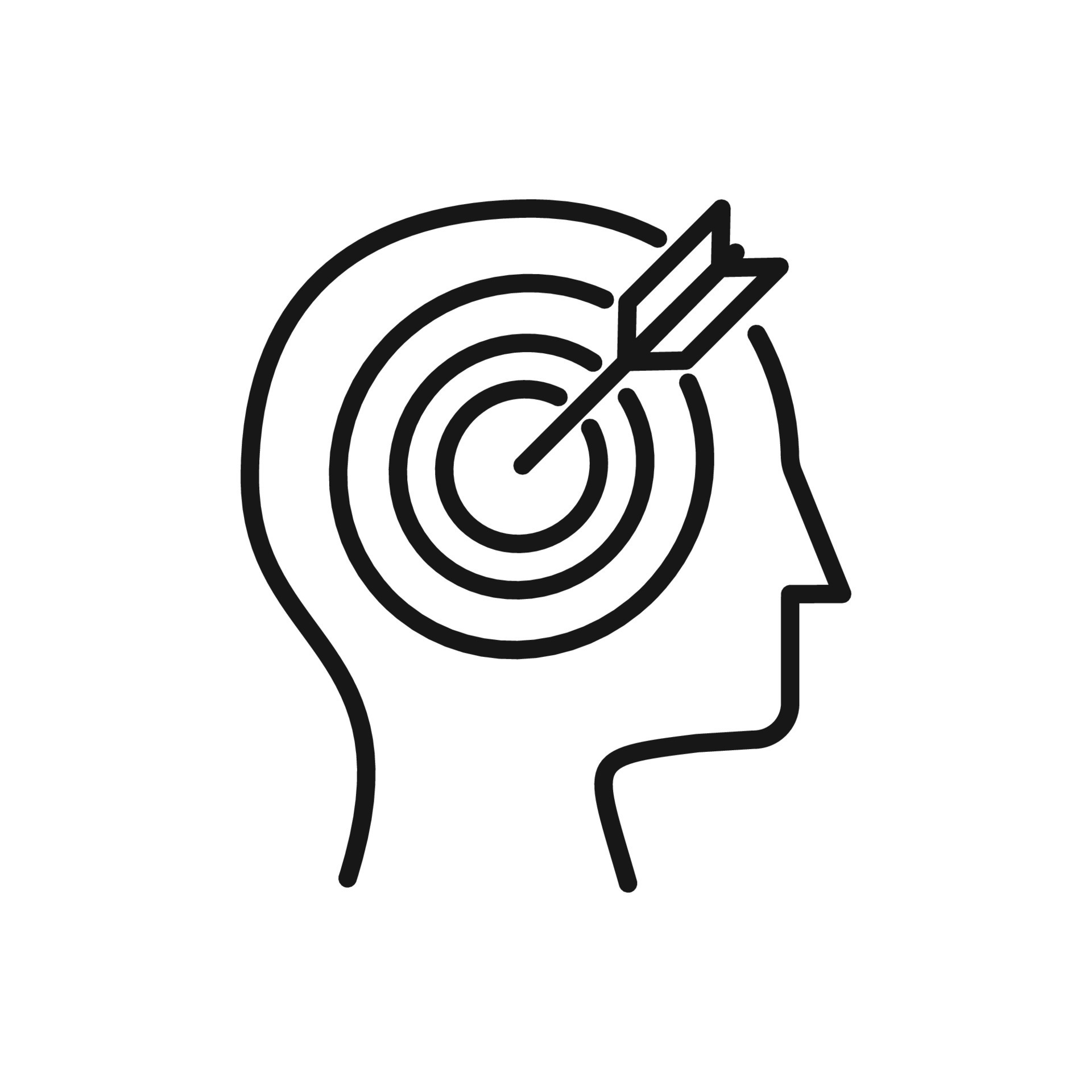 Editable Icon of Focus Target, Vector illustration isolated on white ...