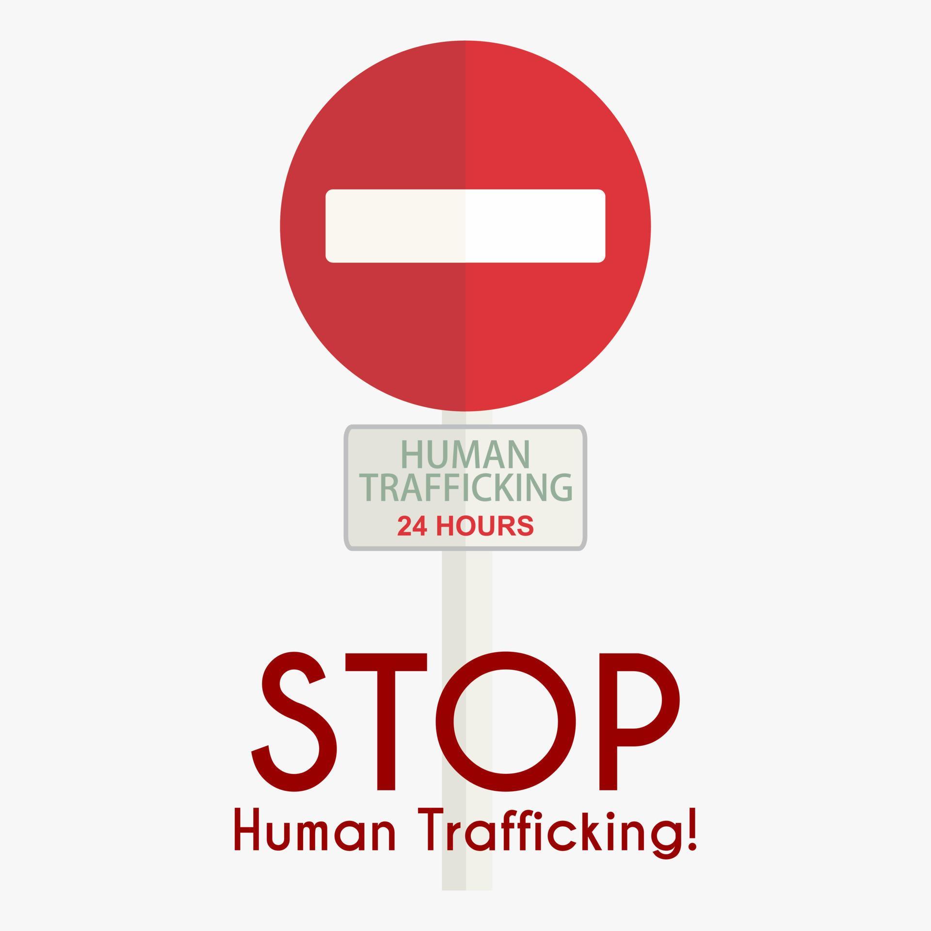 Stop Human Trafficking Vector Concept Human Sale 22217534 Vector Art