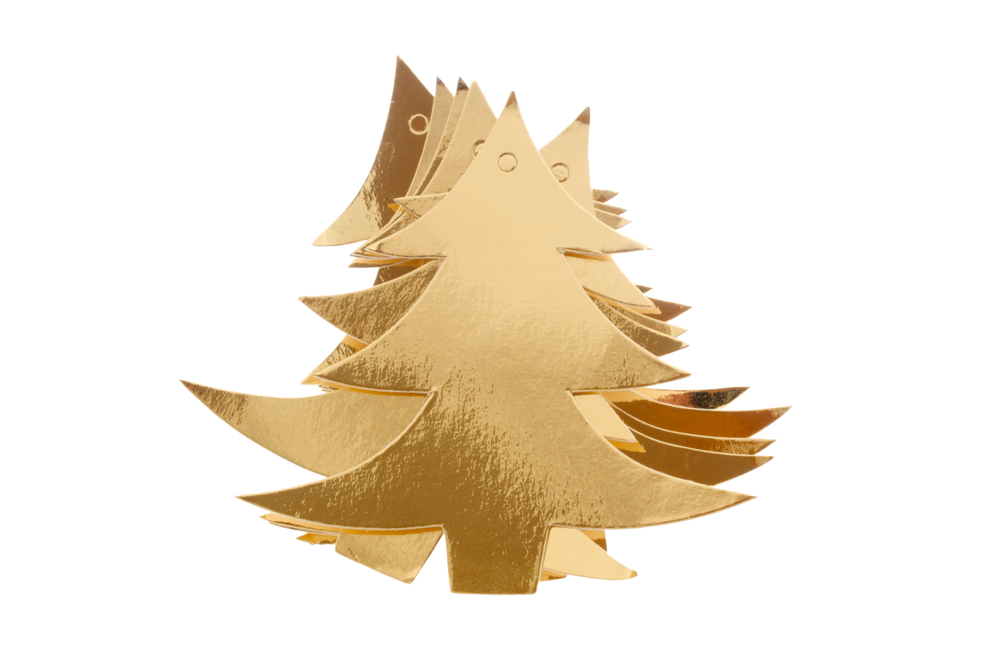 Gold christmas tree decor isolated on a transparent background 22220061 PNG