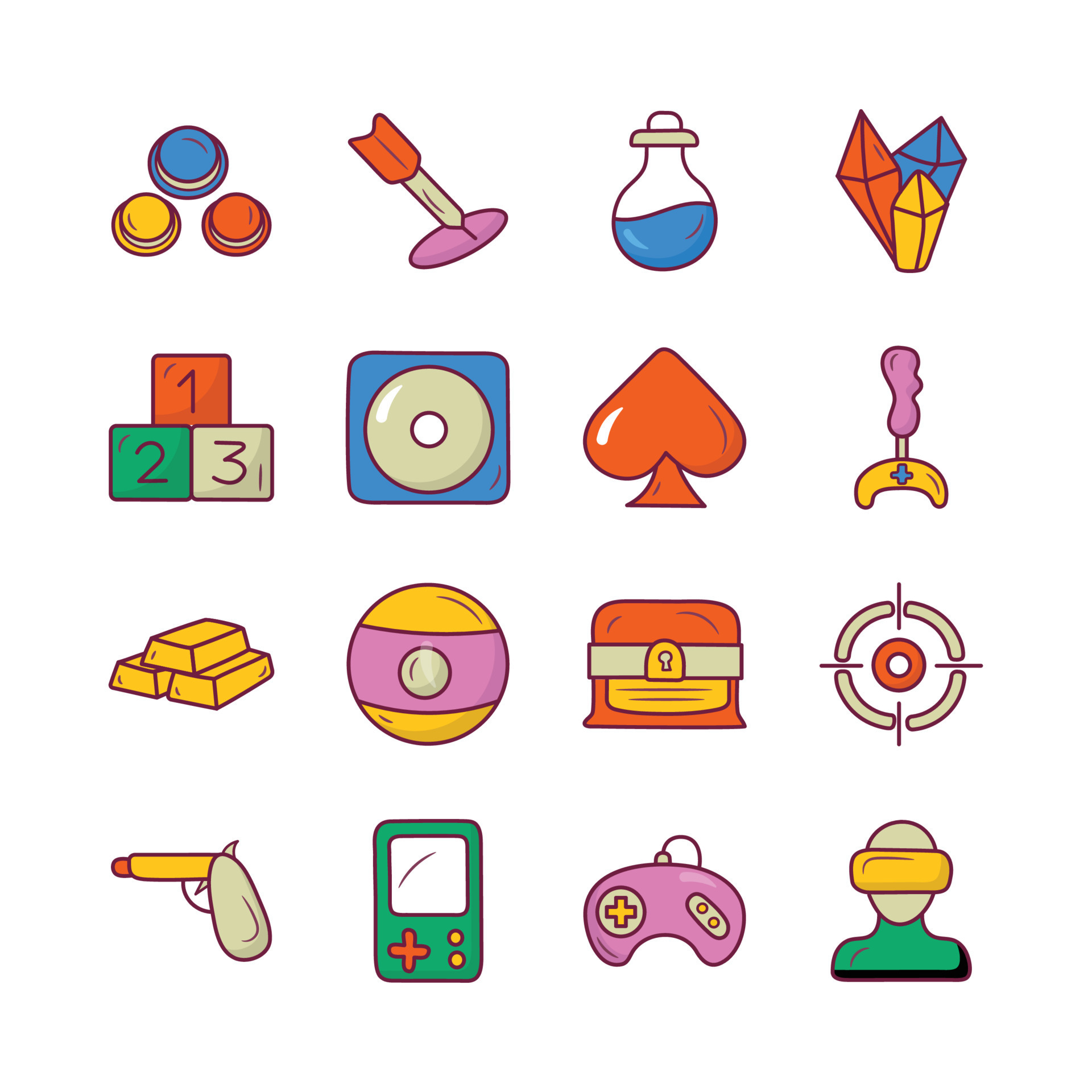 Gamification vector Outline Icon Design illustration. gamification Symbol on White background ...