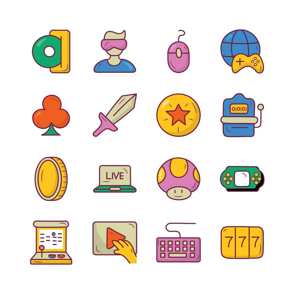 Gamification vector Outline Icon Design illustration. gamification Symbol on White background ...