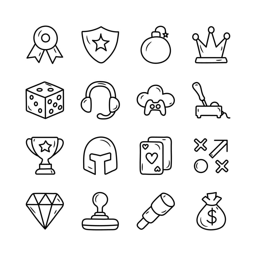 Gamification vector Outline Icon Design illustration. gamification Symbol on White background ...