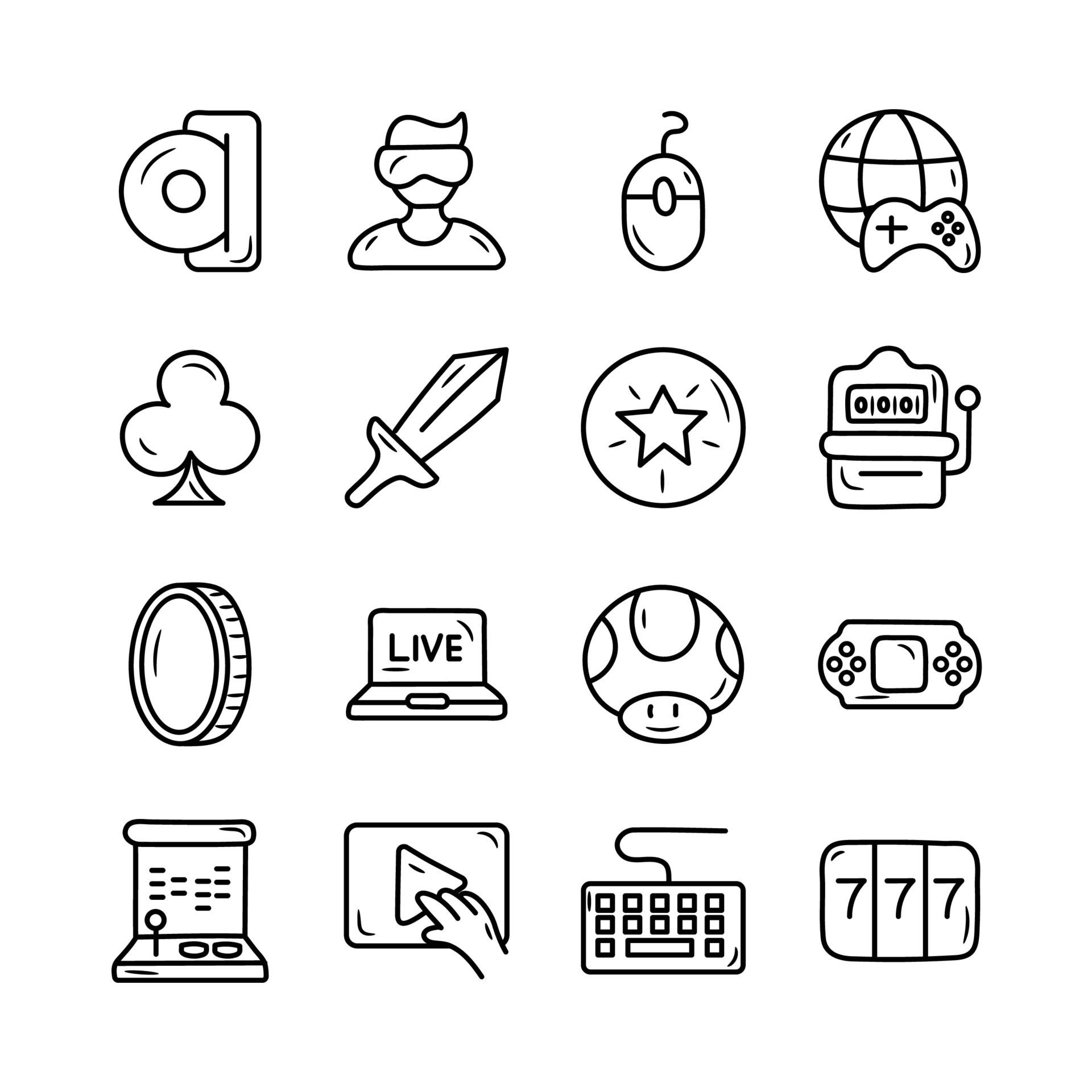 Gamification vector Outline Icon Design illustration. gamification ... Gamification vector Outline Icon Design illustration. gamification ...