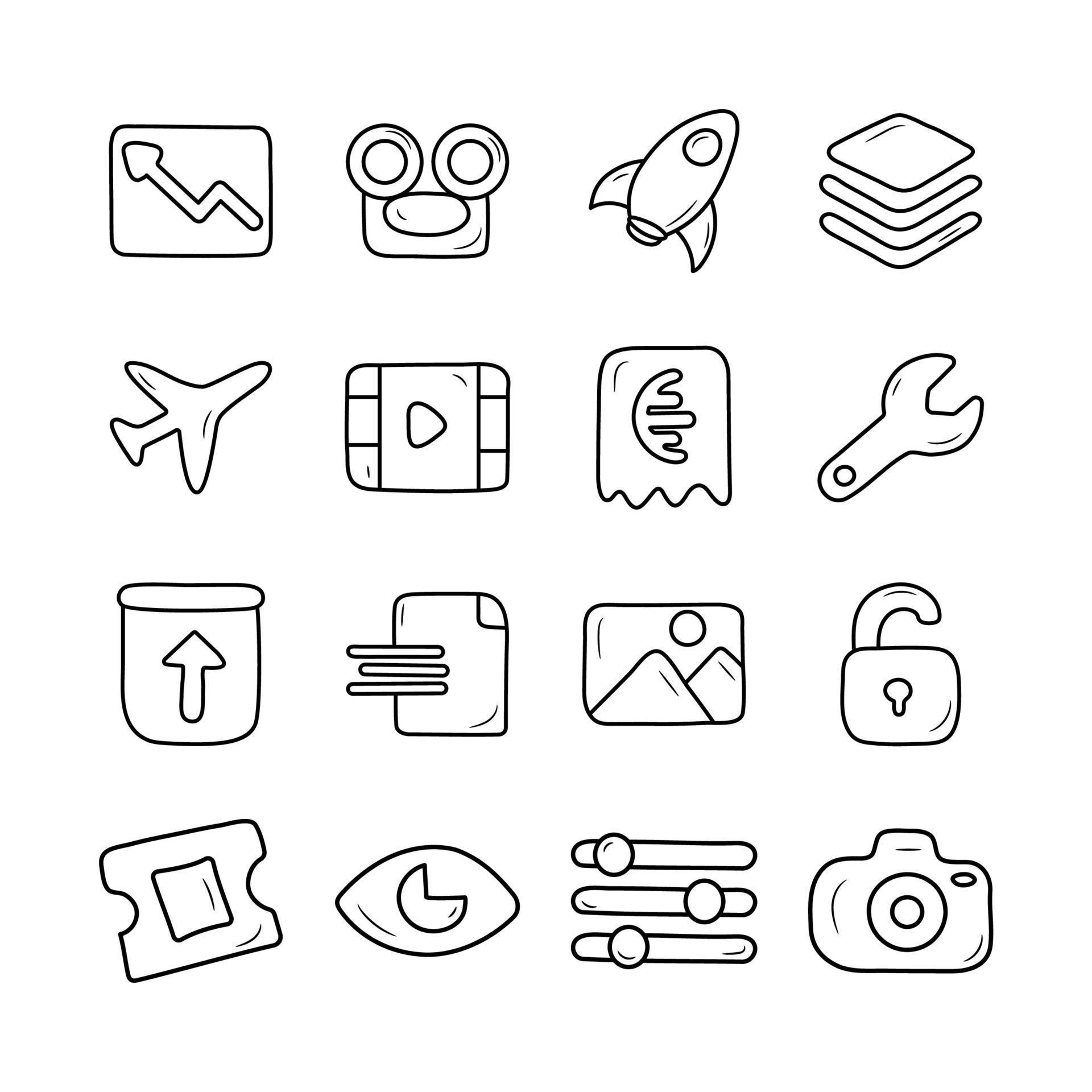Media control vector Outline Icon Design illustration. gamification Symbol on White background ...