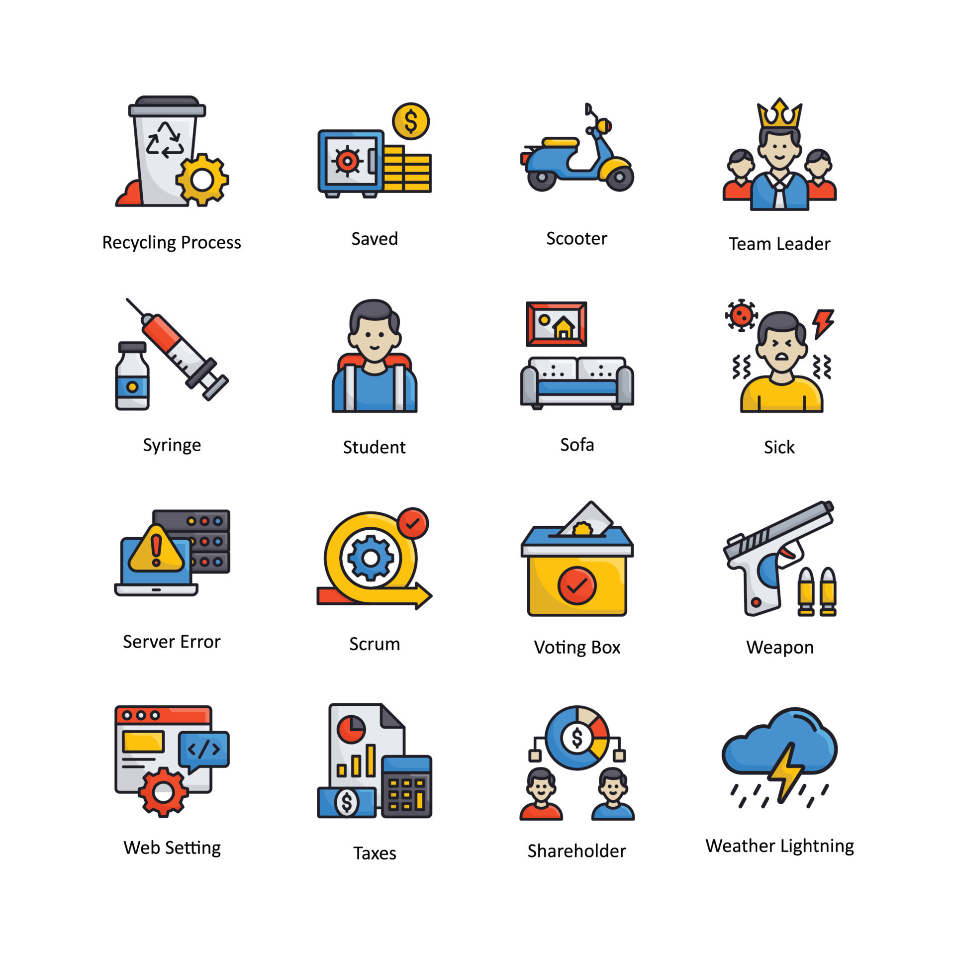 Miscellaneous Vector Fill Outline Icon Design Illustration Medical