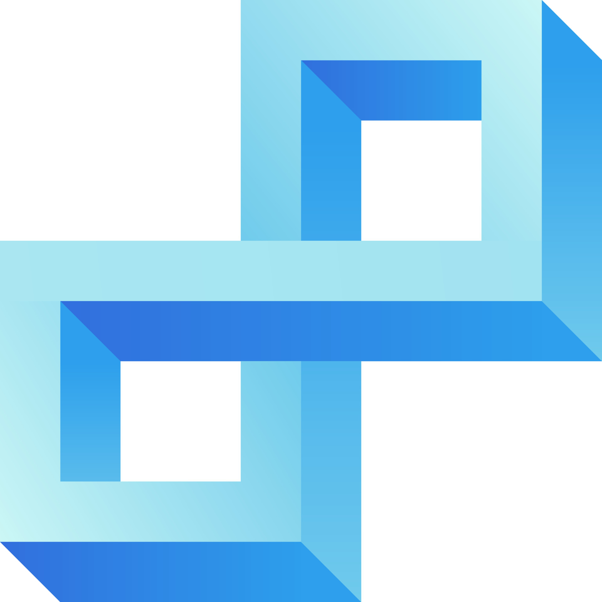 3d Optical Illusion Of Impossible Shape 3d Infinity Shape Of Square Vector Illustration Of