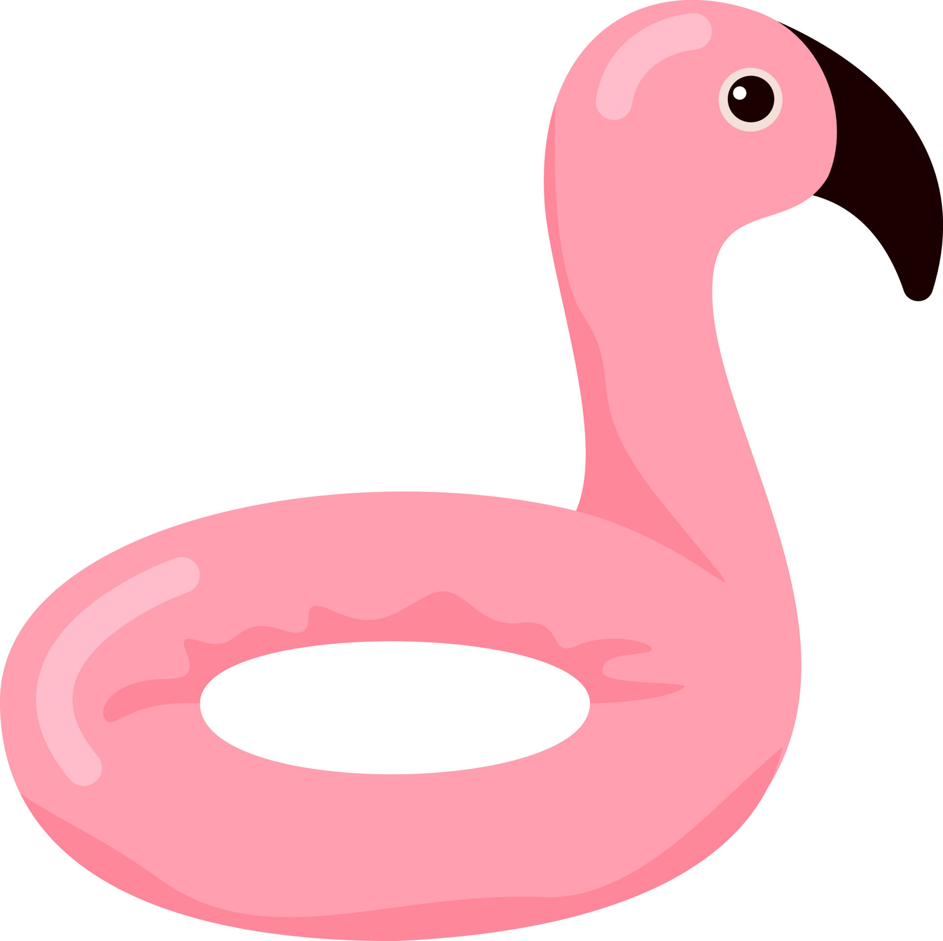 Pink flamingo inflatable pool ring 22230585 Vector Art at Vecteezy Pink flamingo inflatable pool ring 22230585 Vector Art at Vecteezy