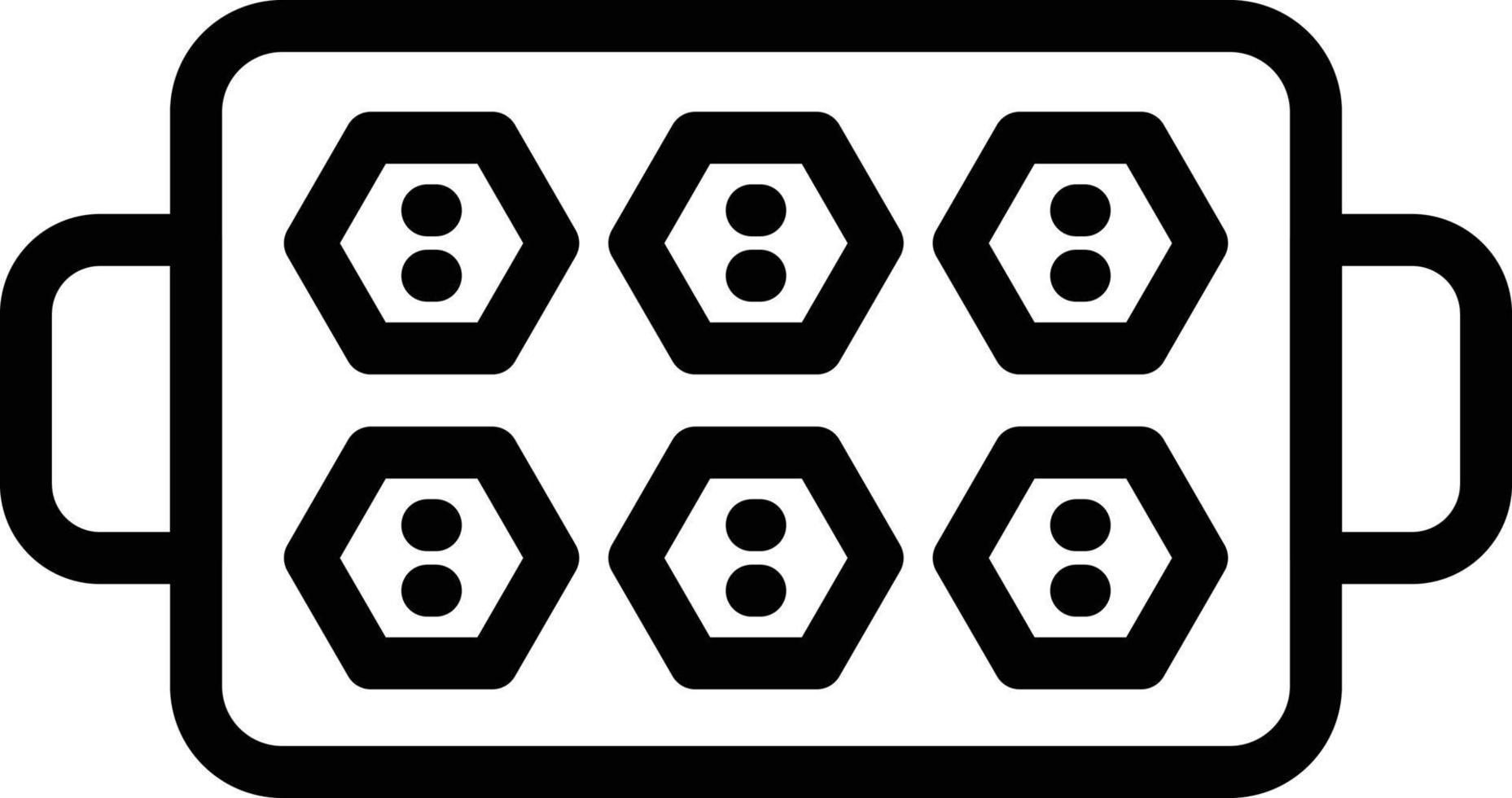 Vector Design Baking Tray Icon Style 22231183 Vector Art At Vecteezy