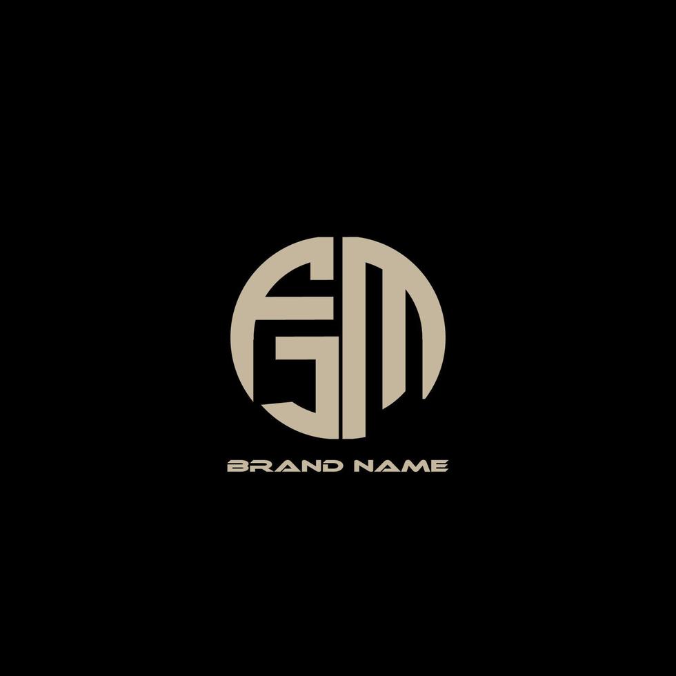 FJM Monogram Logo 22231801 Vector Art at Vecteezy
