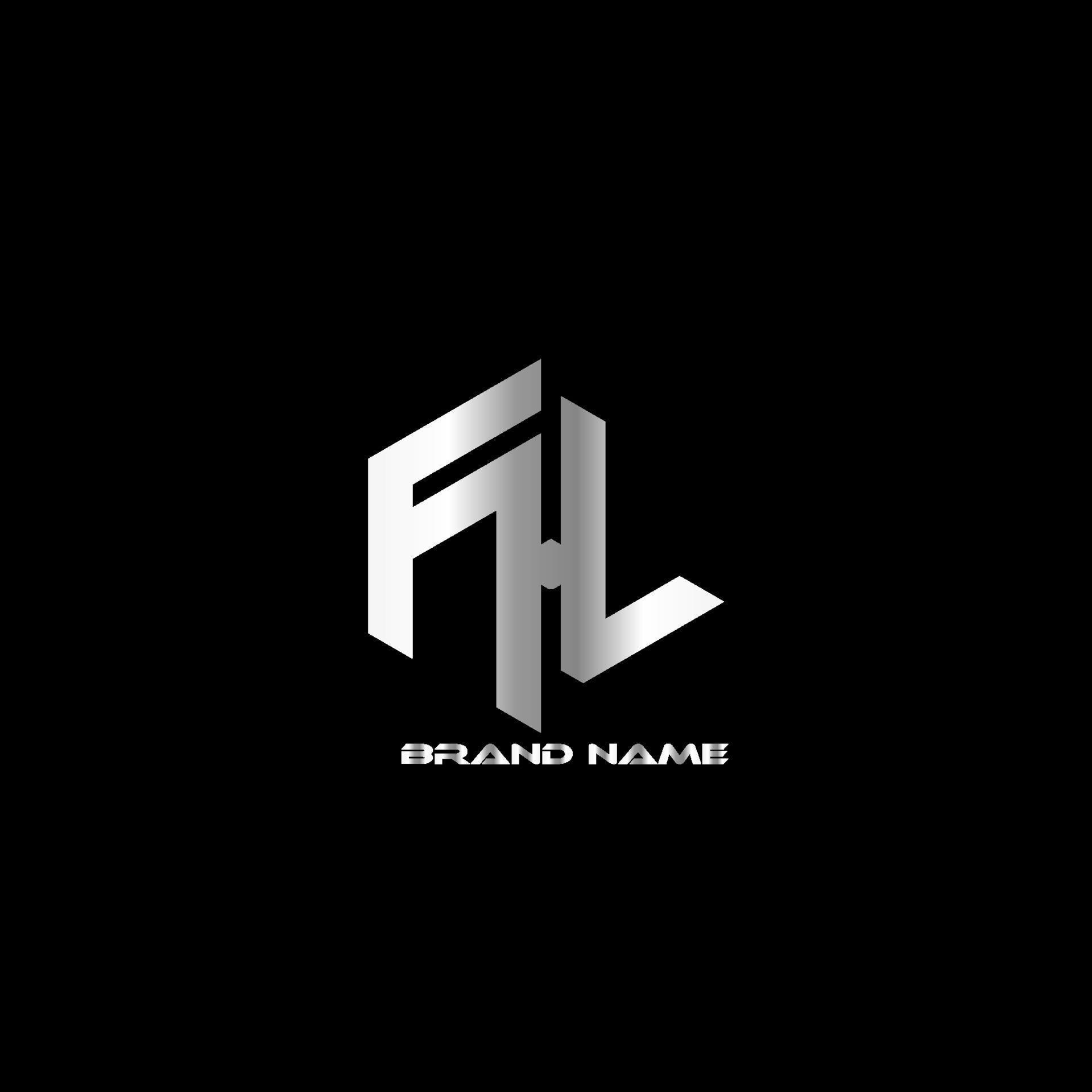 FHL Monogram Logo 22231812 Vector Art at Vecteezy