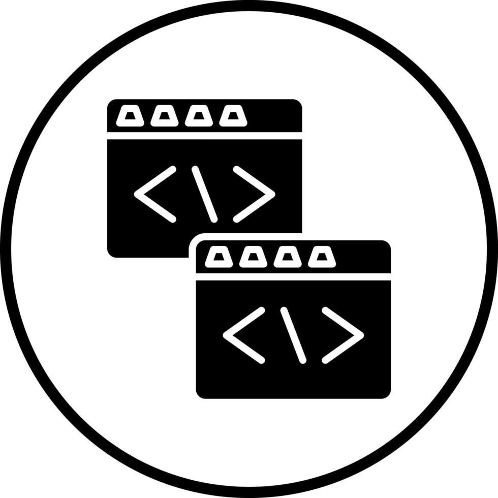 Vector Design Code Refactoring Vector Icon Style 22231958 Vector Art At