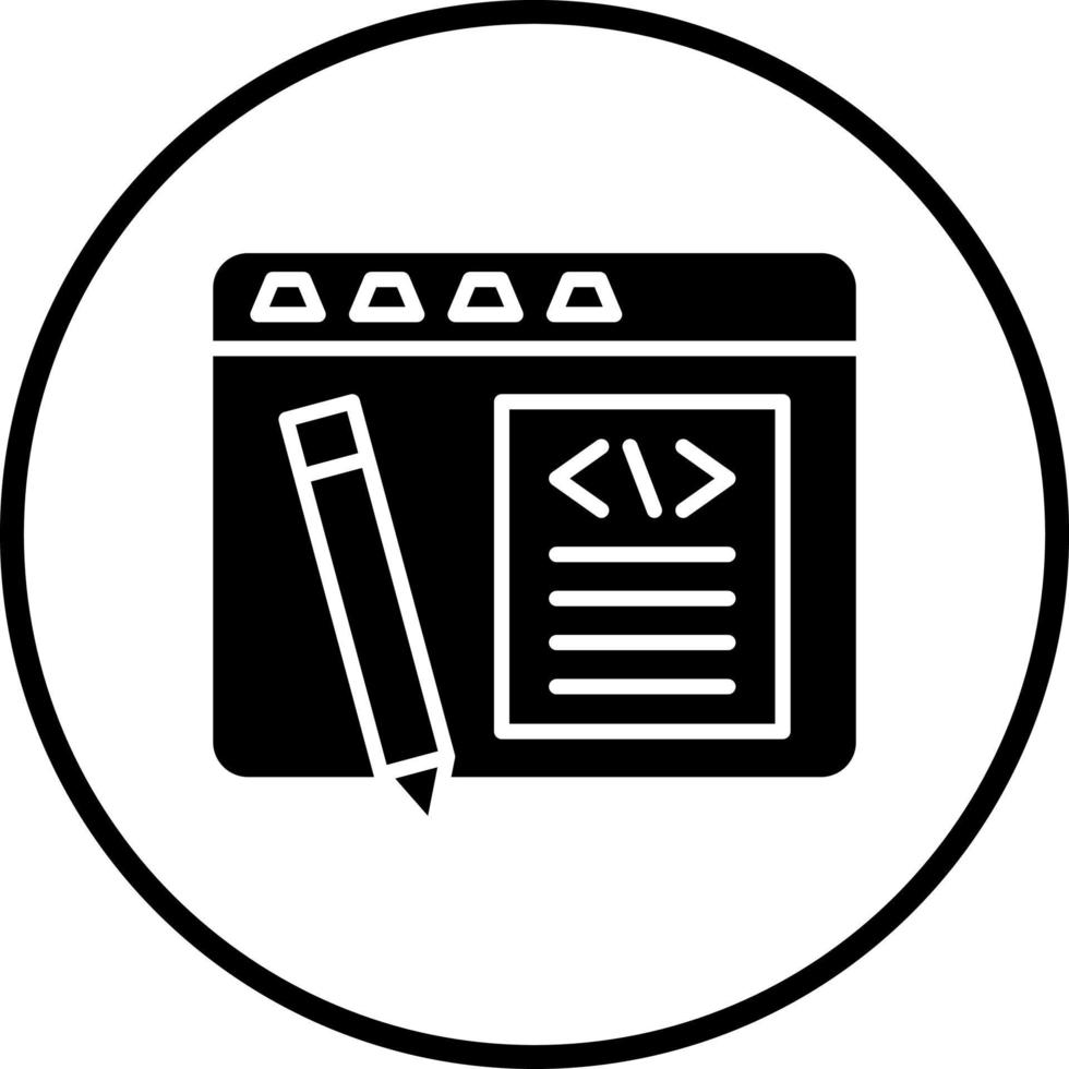 Vector Design Edit Code Vector Icon Style 22231989 Vector Art At Vecteezy