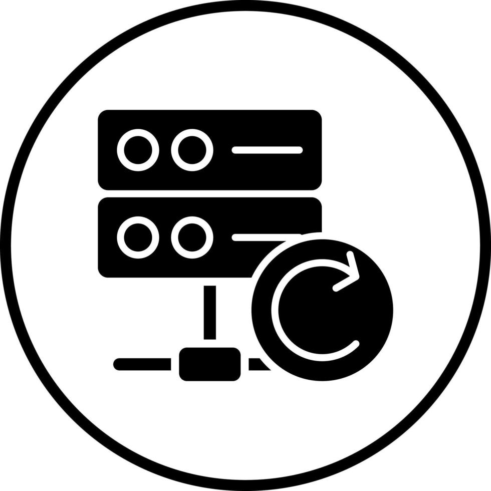 Vector Design Database Backup Vector Icon Style 22232511 Vector Art at ...