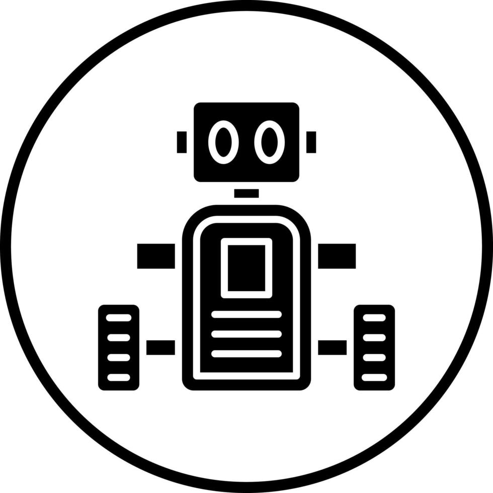 Vector Design Mobile Robot Vector Icon Style 22232945 Vector Art at ...
