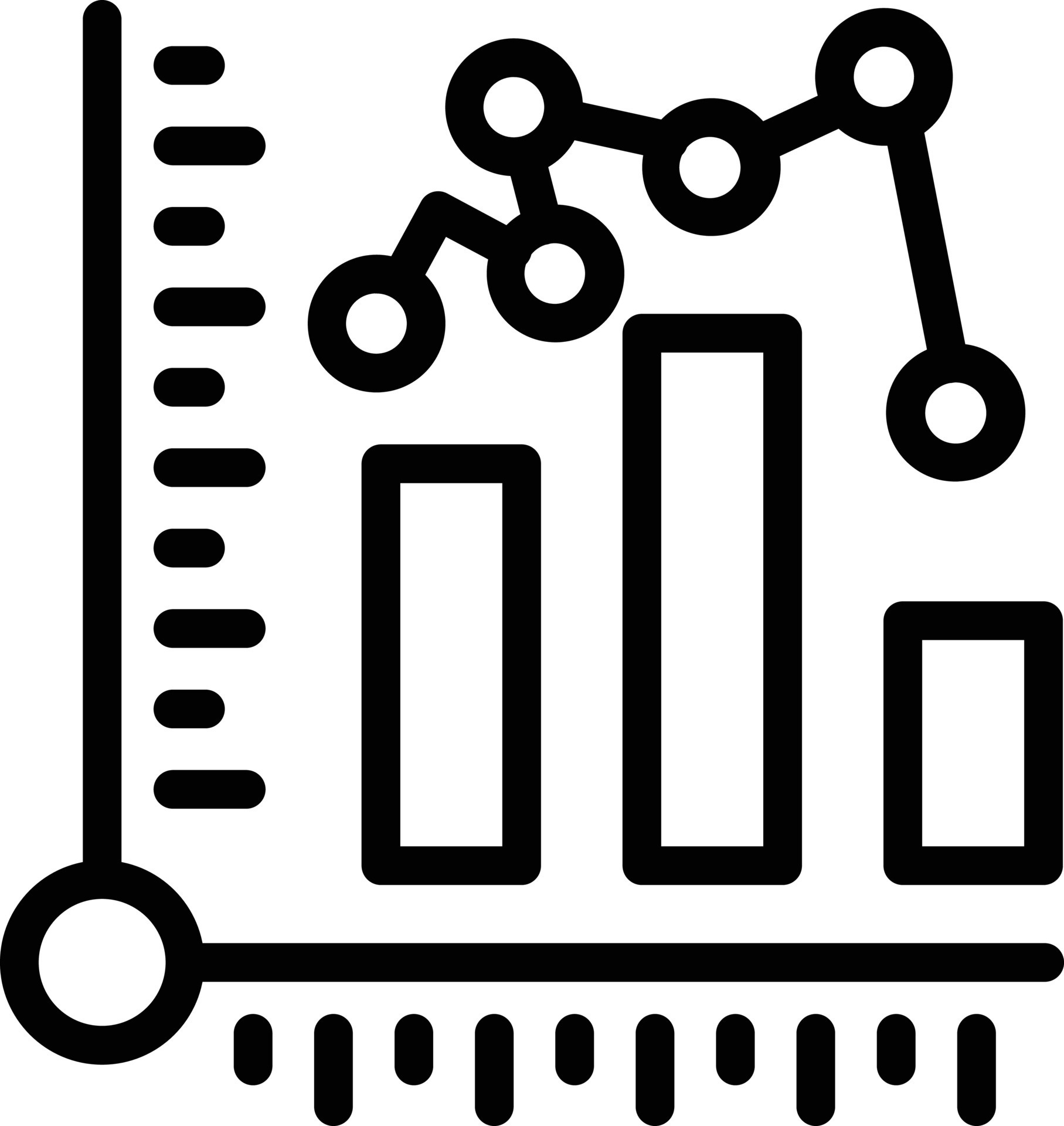 Graph Vector Icon Style 22234627 Vector Art at Vecteezy