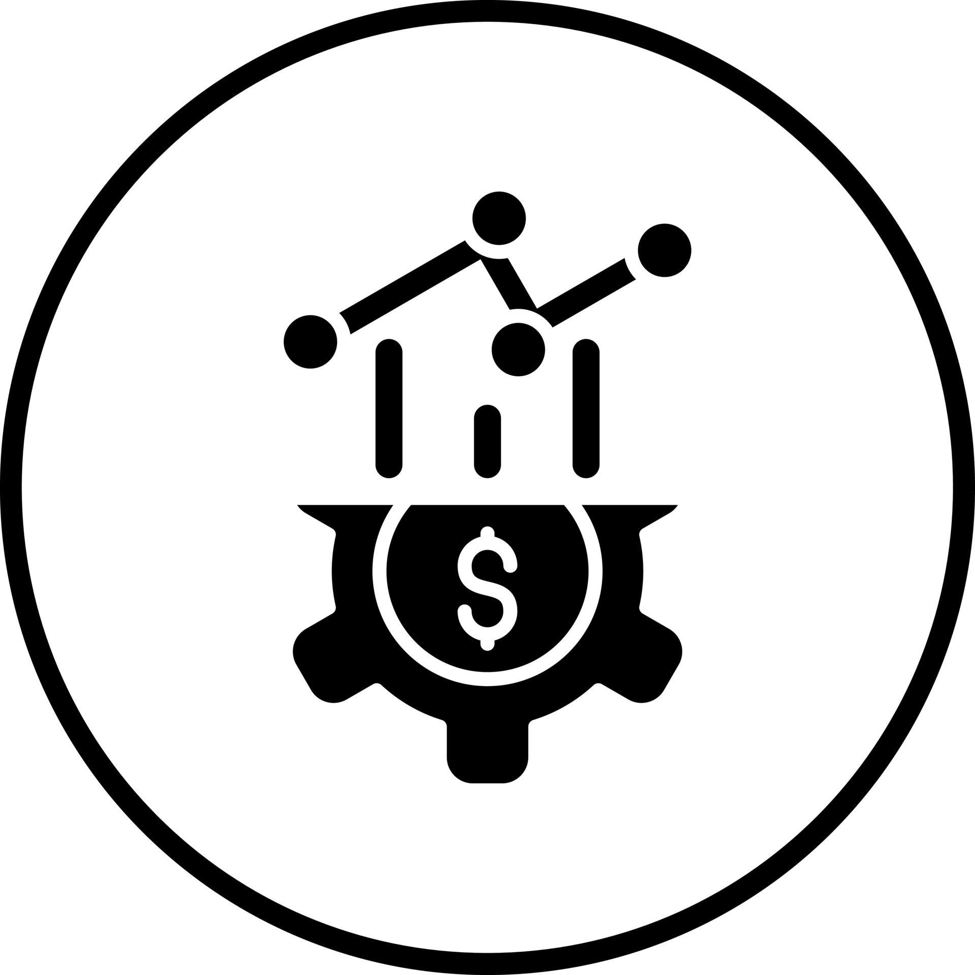 Market Forecast Vector Icon Style 22235070 Vector Art at Vecteezy