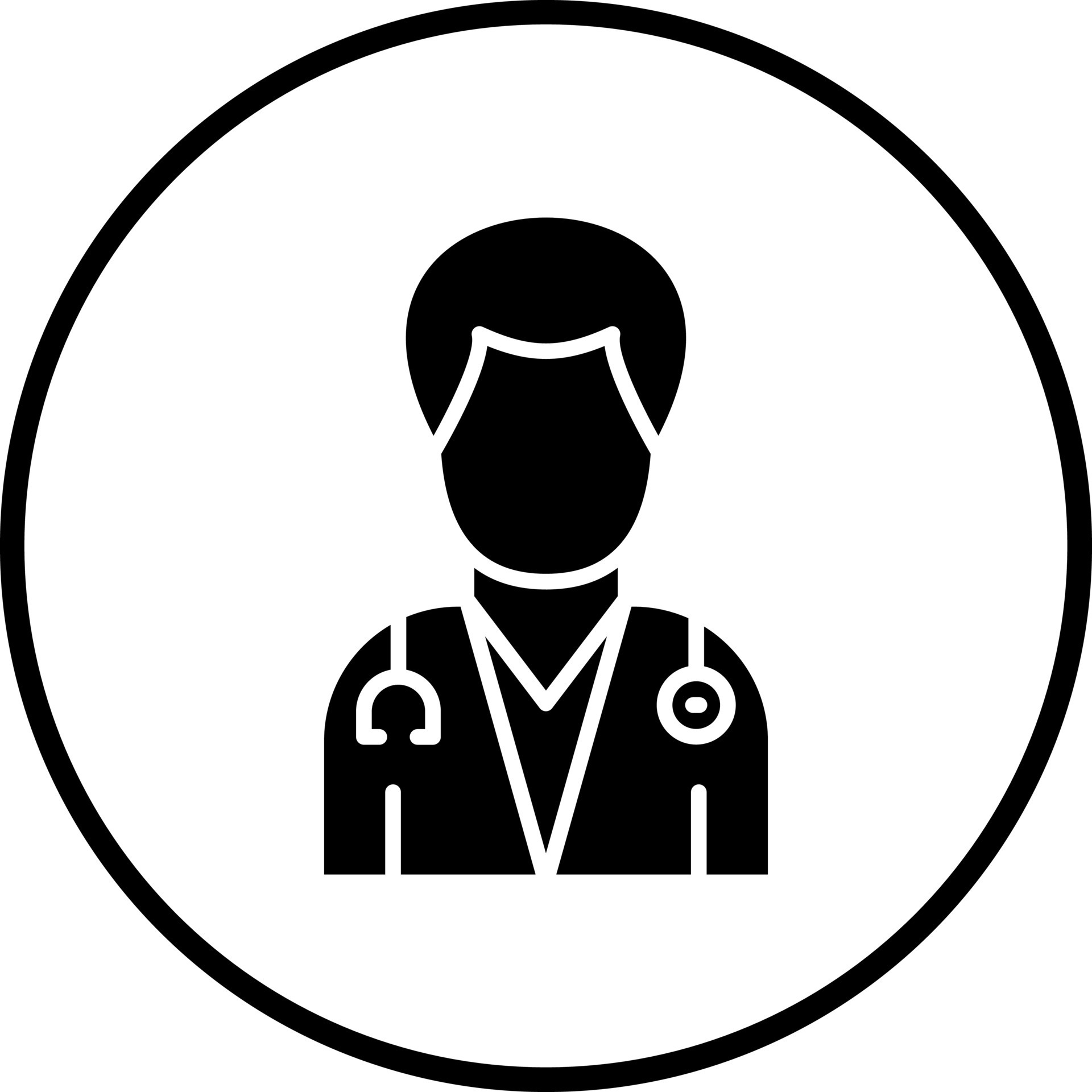 Medical Doctor Male Vector Icon Style 22235765 Vector Art At Vecteezy