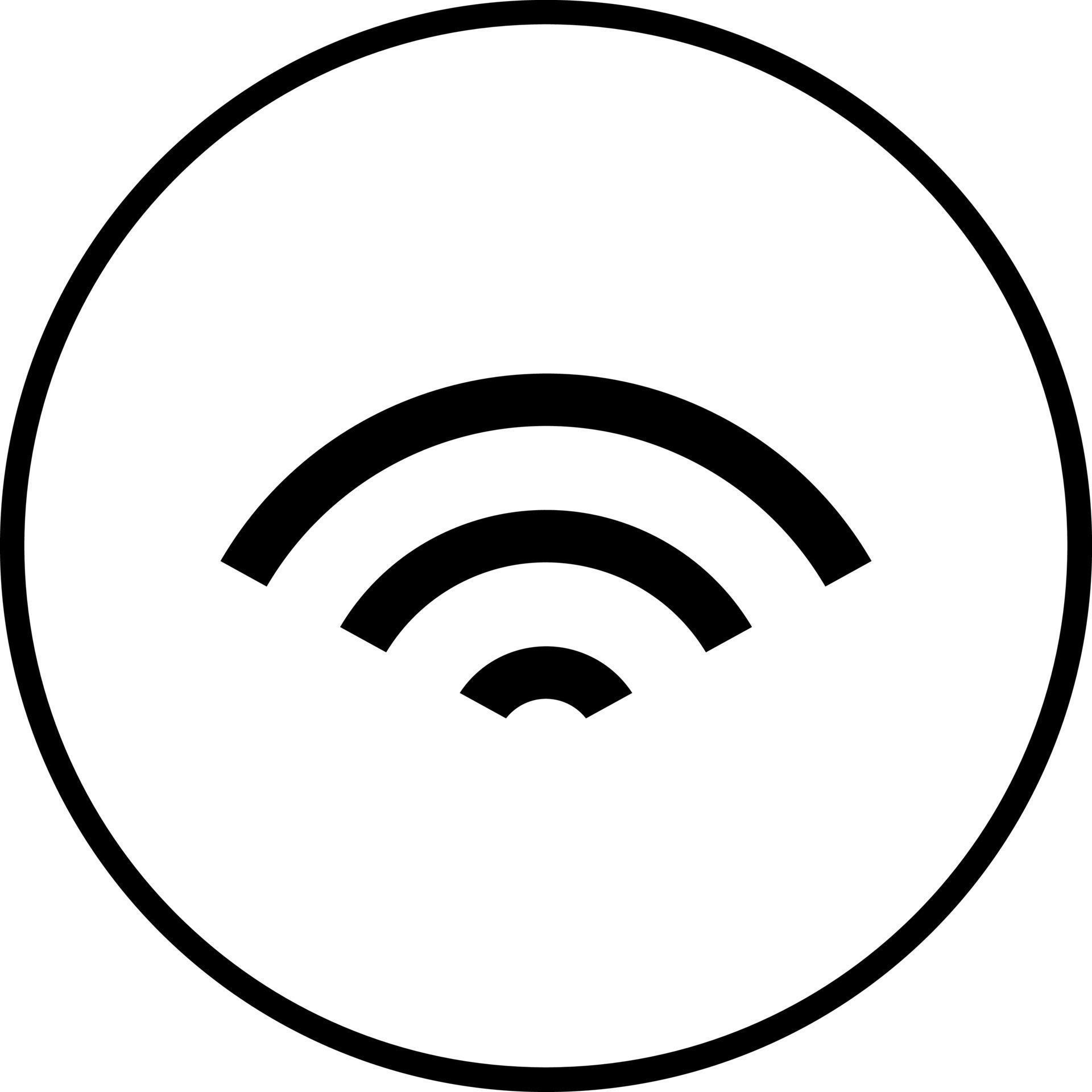 Wifi Connection Vector Icon Style 22237523 Vector Art At Vecteezy