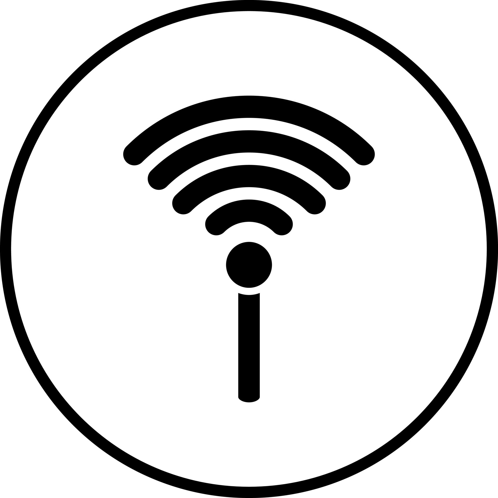 Wifi Connection Vector Icon Style 22238757 Vector Art At Vecteezy