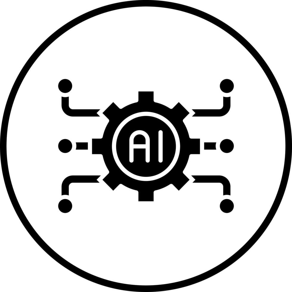 Artificial Intelligence Vector Icon Style 22238900 Vector Art at Vecteezy