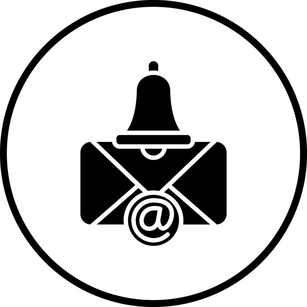 Email Notification Vector Icon Style 22239259 Vector Art At Vecteezy