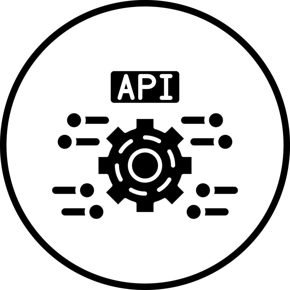 Api Vector Icon Style 22239486 Vector Art at Vecteezy