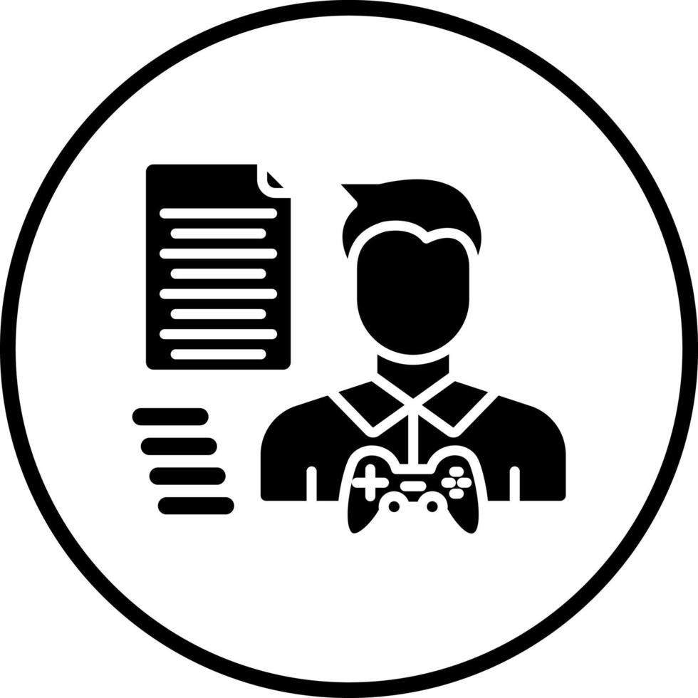 Game Script Writer Male Vector Icon Style 22239734 Vector Art at Vecteezy Game Script Writer Male Vector Icon Style 22239734 Vector Art at Vecteezy