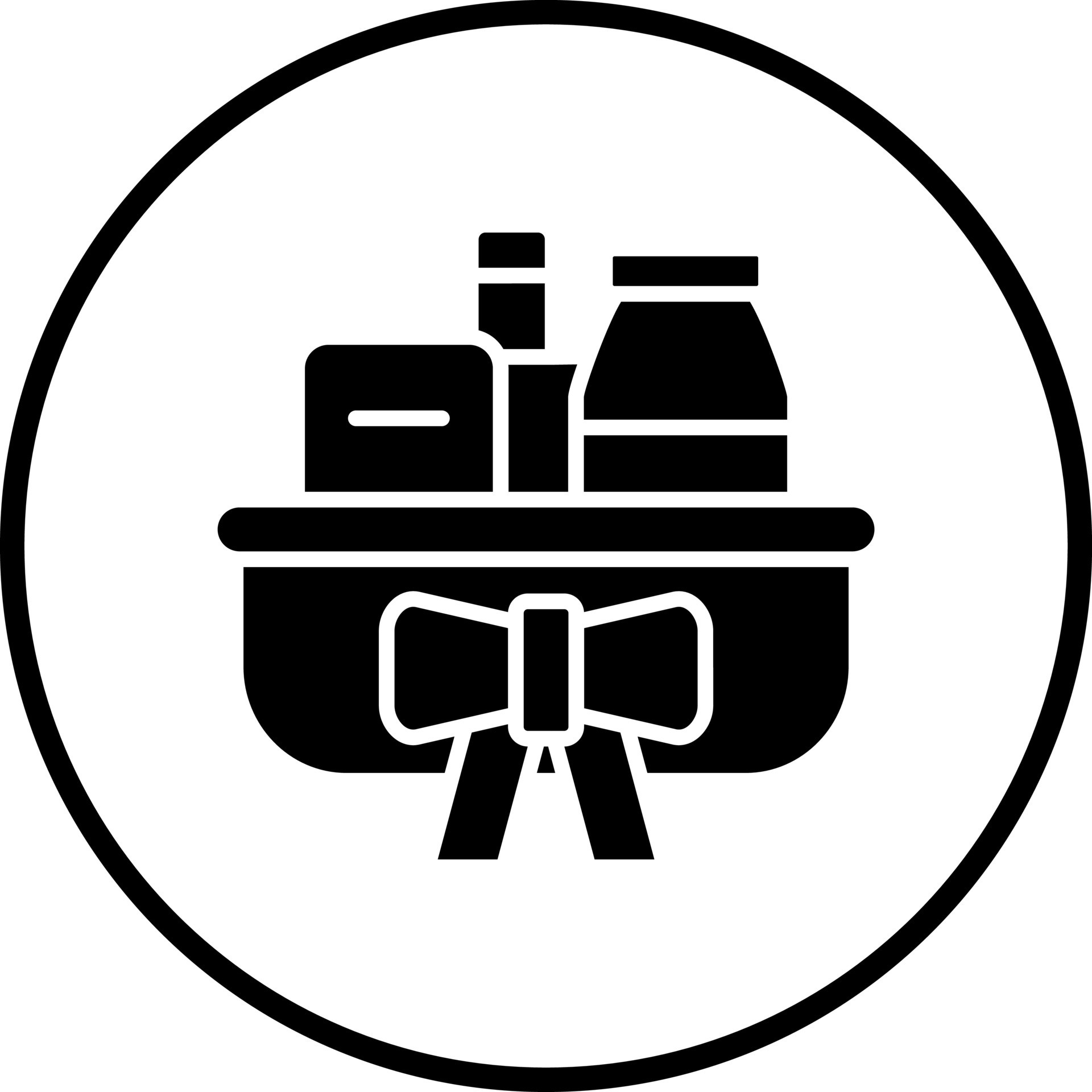 Hamper Vector Icon Style 22240558 Vector Art At Vecteezy