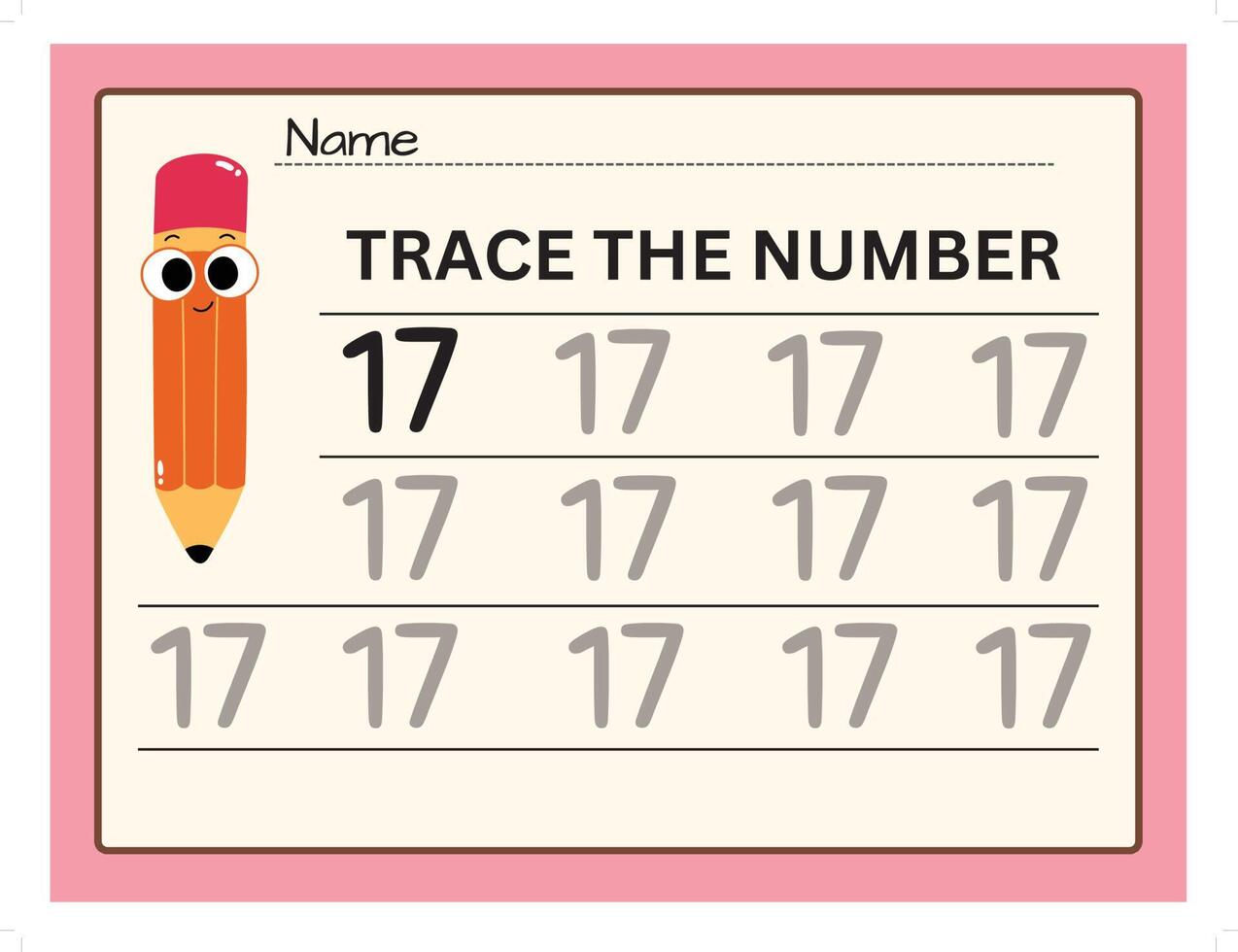 Writing Numbers Vector Art, Icons, and Graphics for Free Download