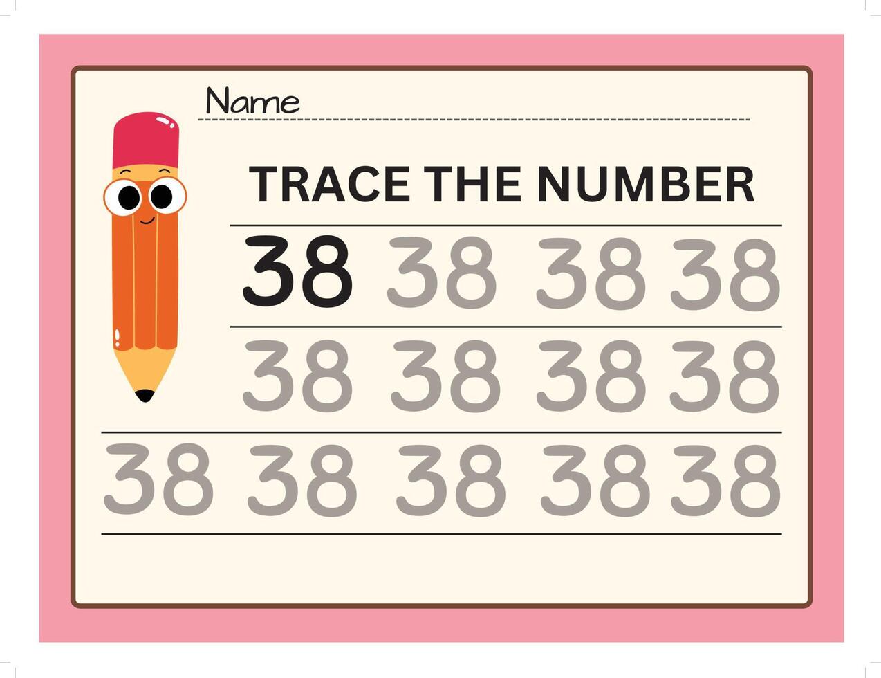 Trace And Write A Handwriting Practice Education Developing Worksheet trace-and-write-a-handwriting-practice-education-developing-worksheet