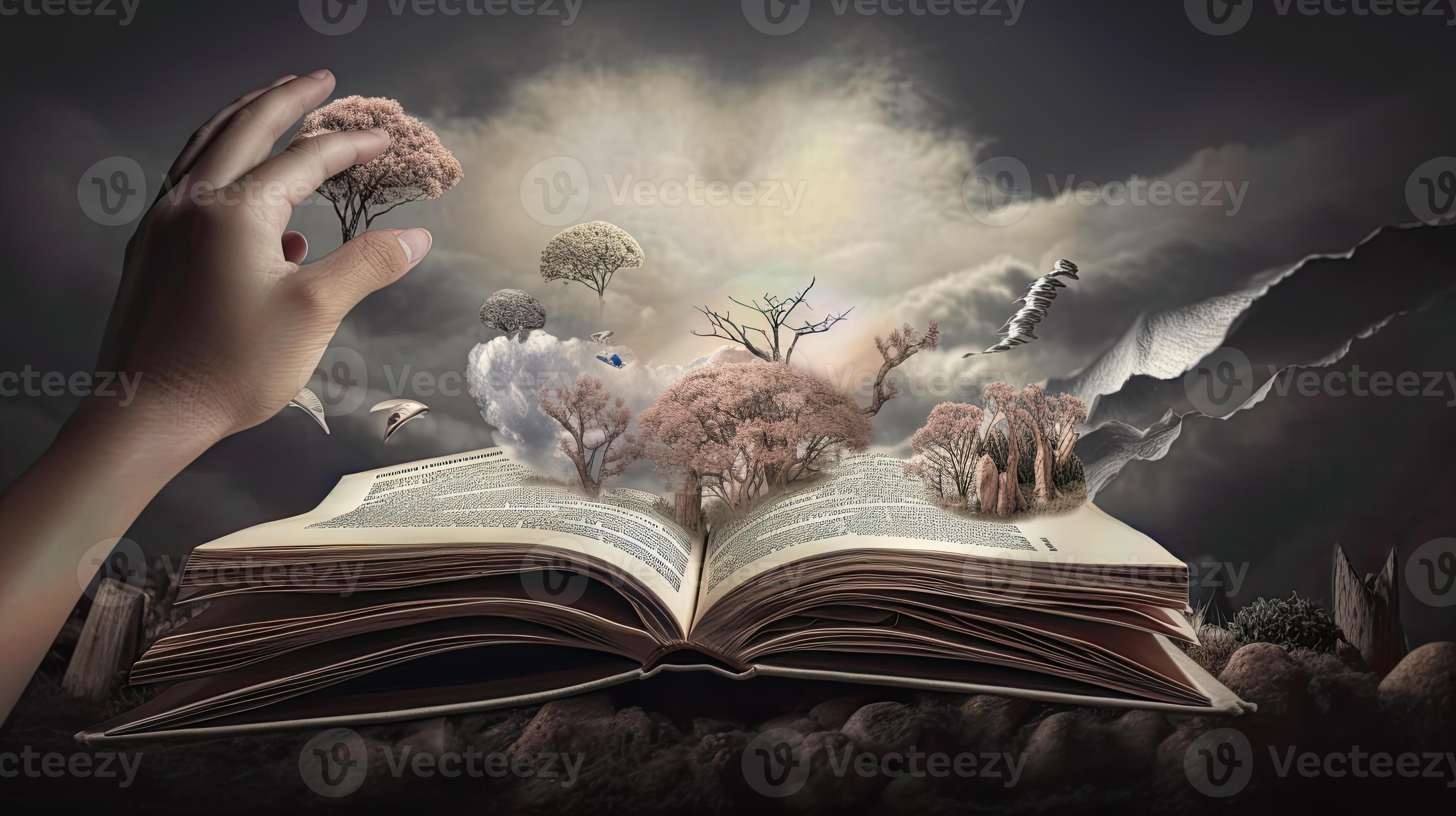 Creative Photo Manipulation World Book Day - 22256757 Stock Photo at ...