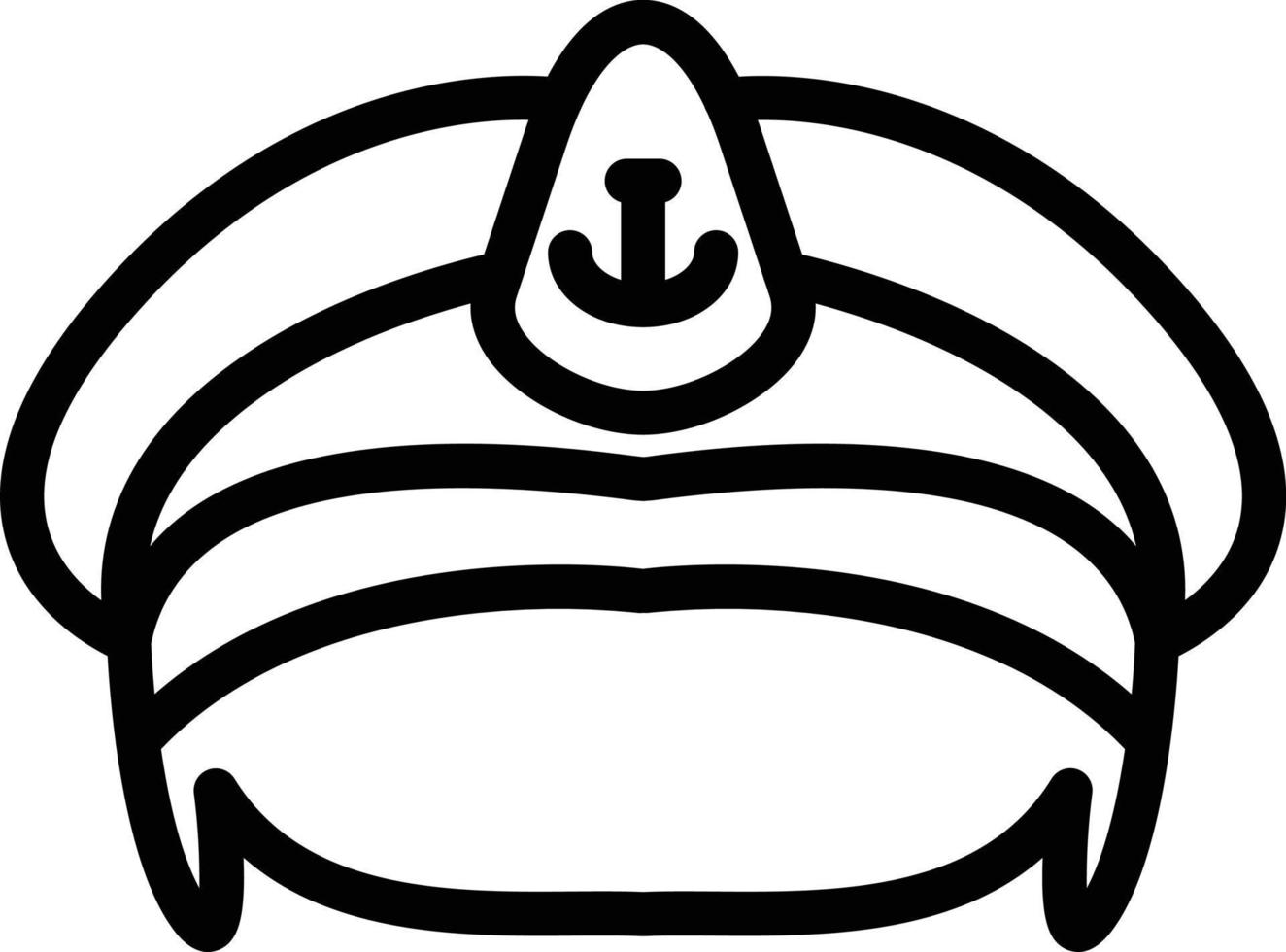 Vector Design Sailor Hat Icon Style 22271127 Vector Art At Vecteezy