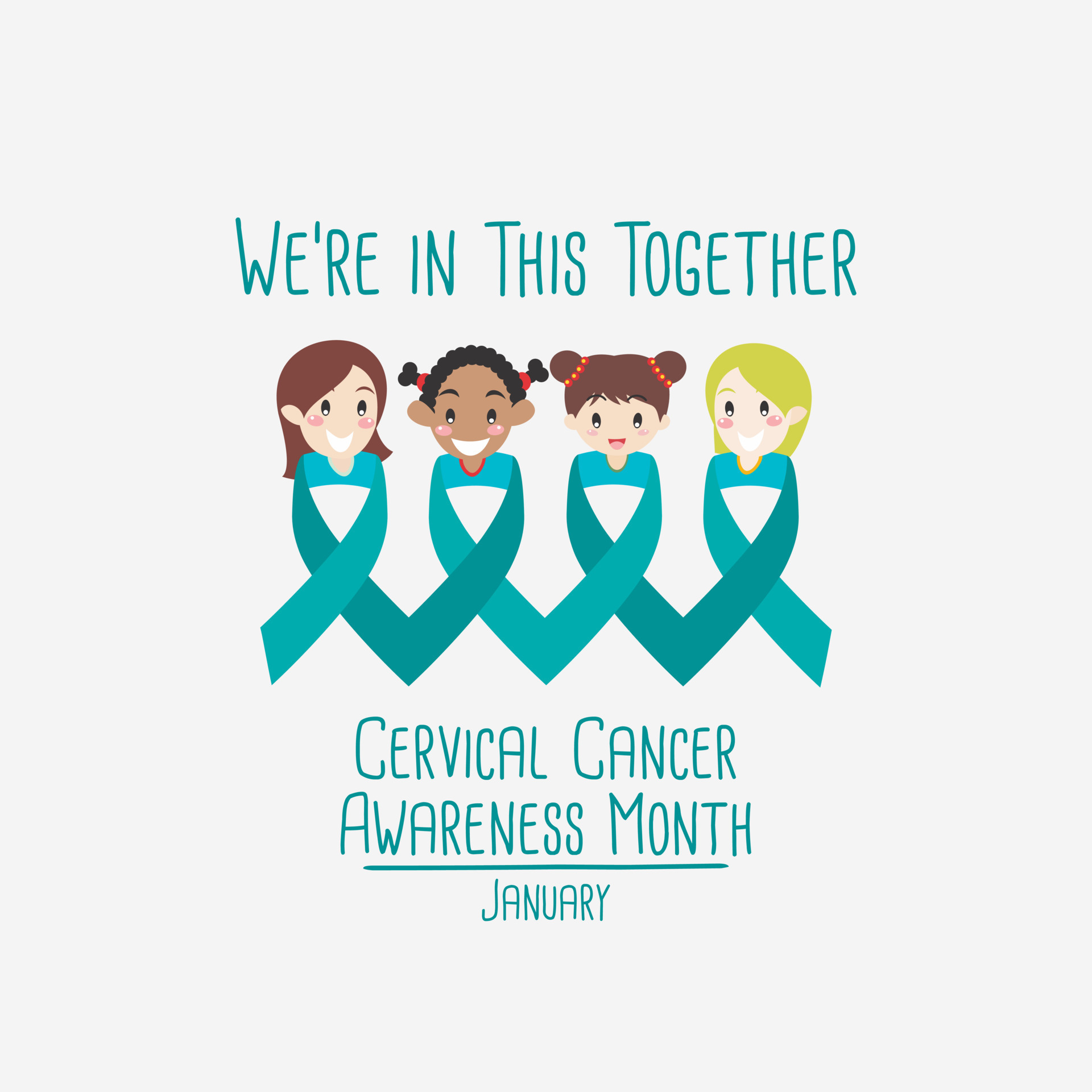 Cervical Cancer Awareness Month Celebrate Annual In January Woman
