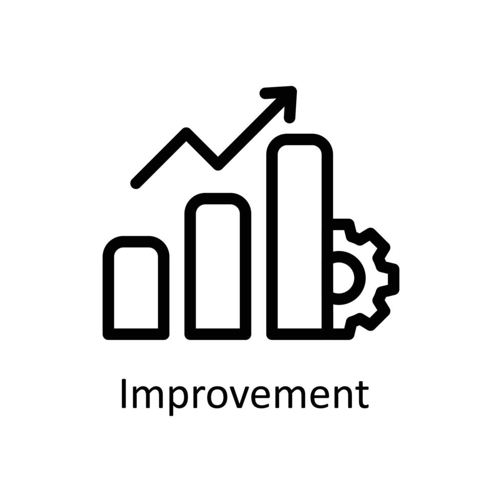 Improvement Vector outline Icons. Simple stock illustration stock ... Improvement Vector outline Icons. Simple stock illustration stock ...