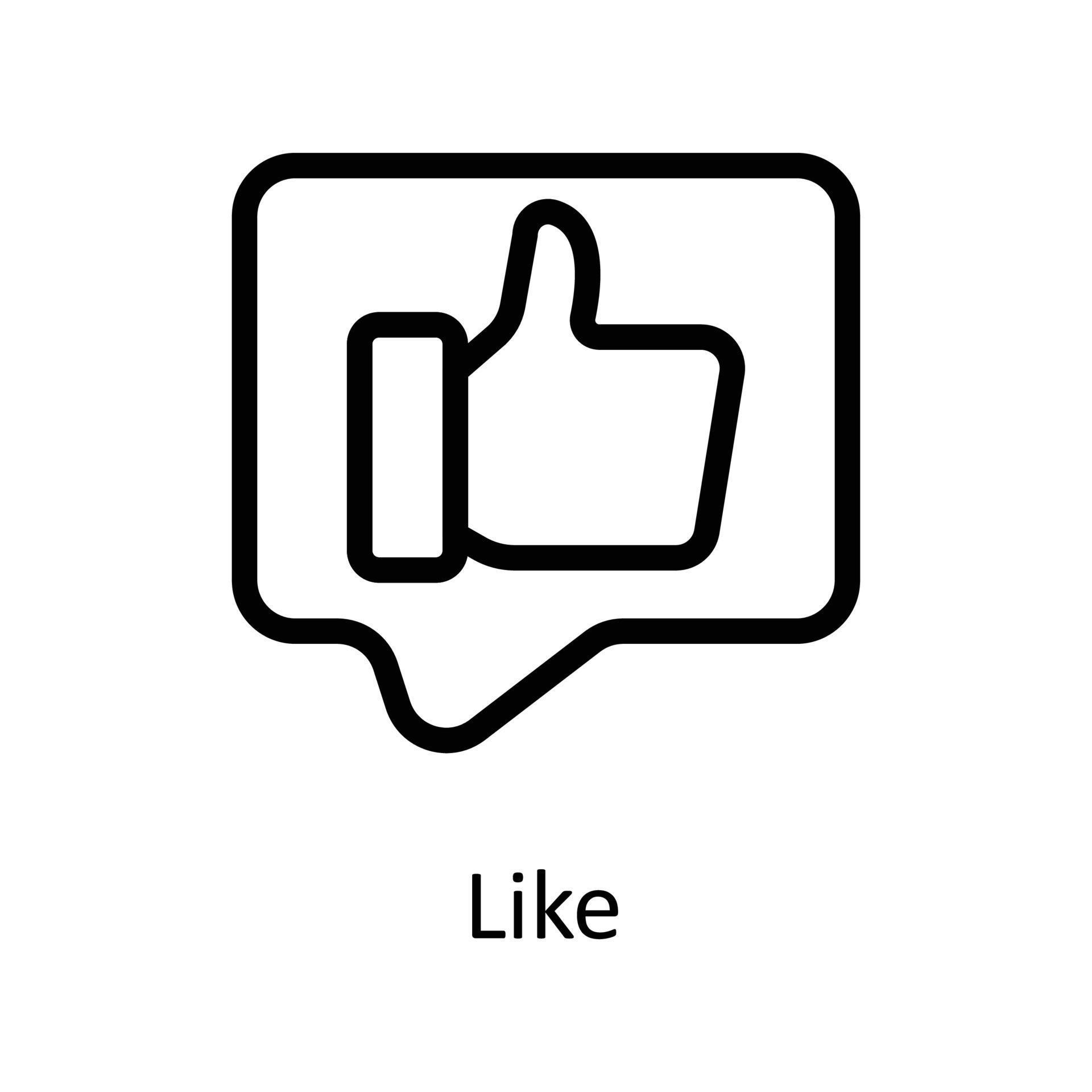Like Vector Outline Icons Simple Stock Illustration Stock 22275888 like-vector-outline-icons-simple-stock-illustration-stock-22275888