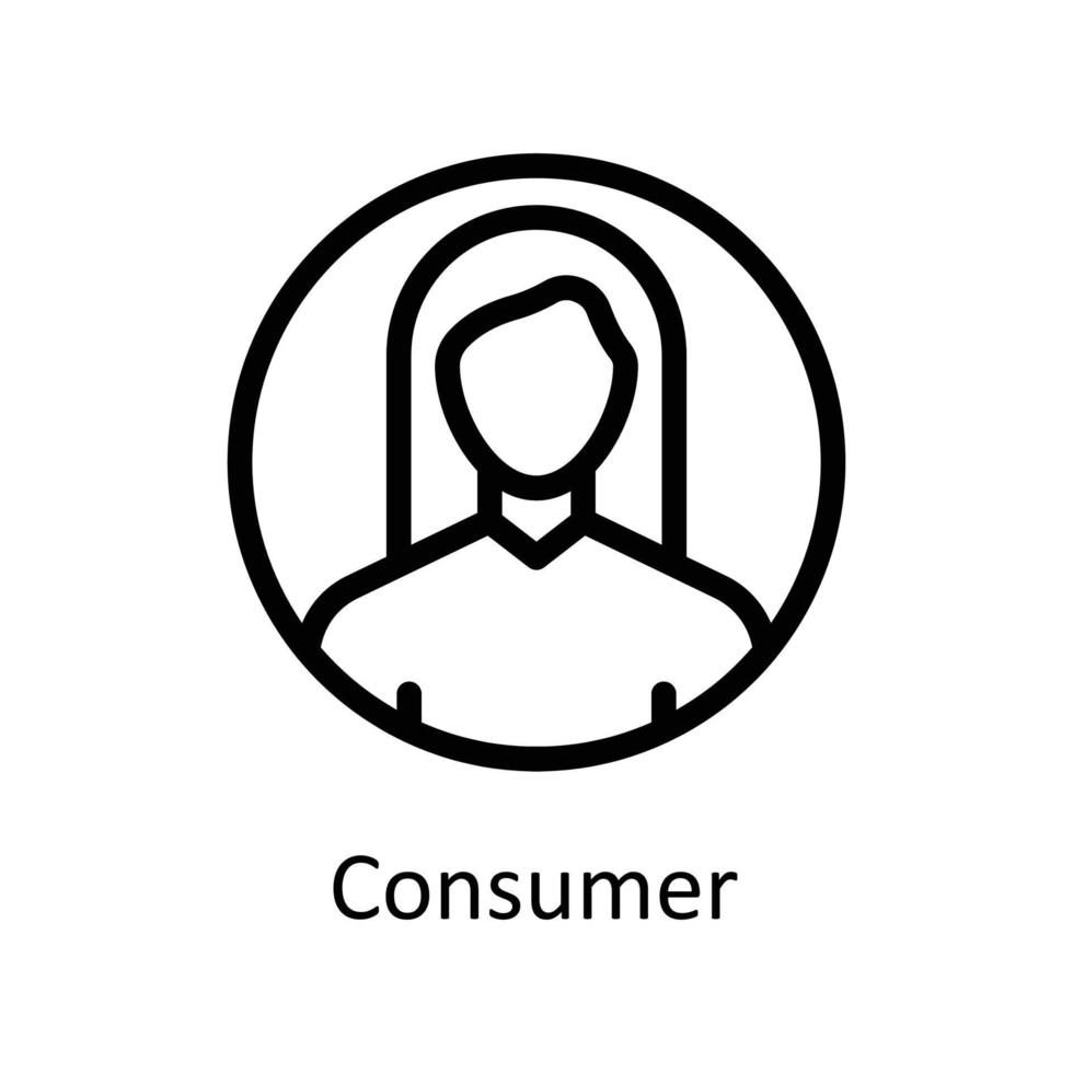 Consumer Vector outline Icons. Simple stock illustration stock 22275908 Vector Art at Vecteezy