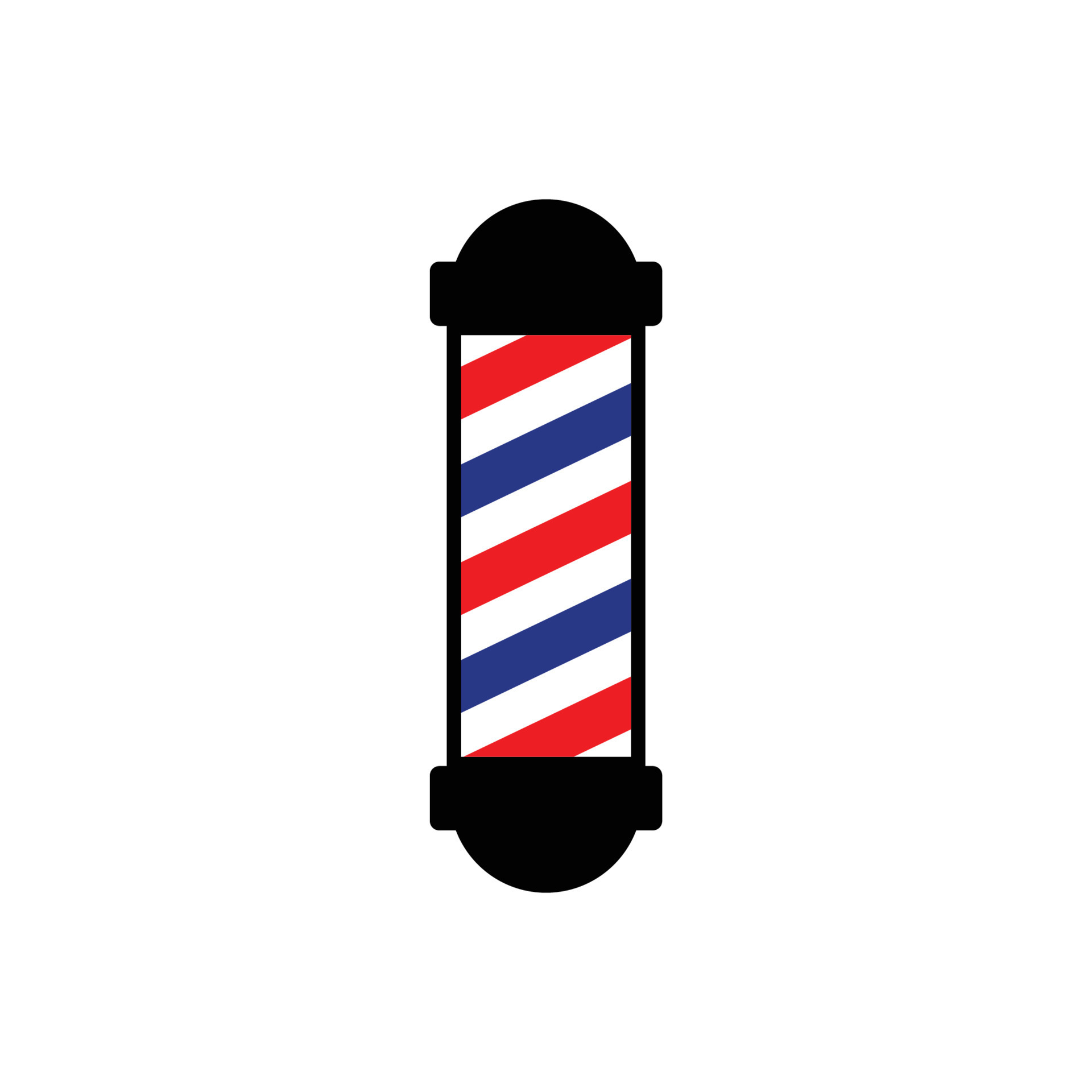 Barber shop pole, Classic Barber shop logo design. Men's barber hair ... Barber shop pole, Classic Barber shop logo design. Men's barber hair ...